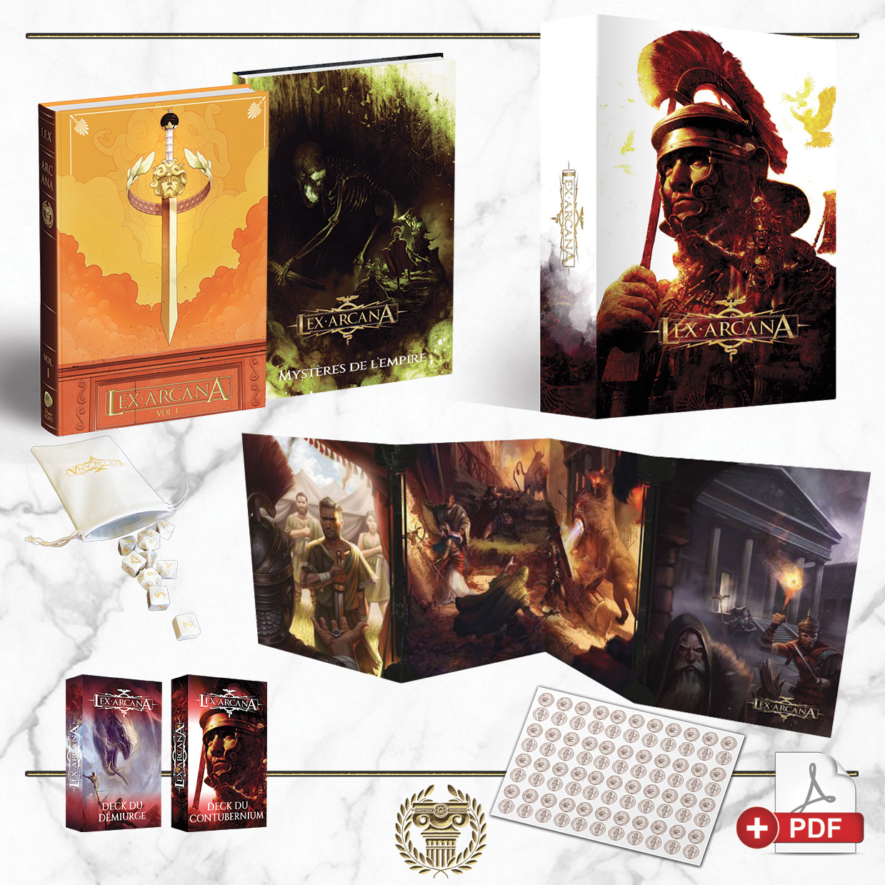 🏛️ Lex Arcana - L'Empire romain n'est jamais tombé