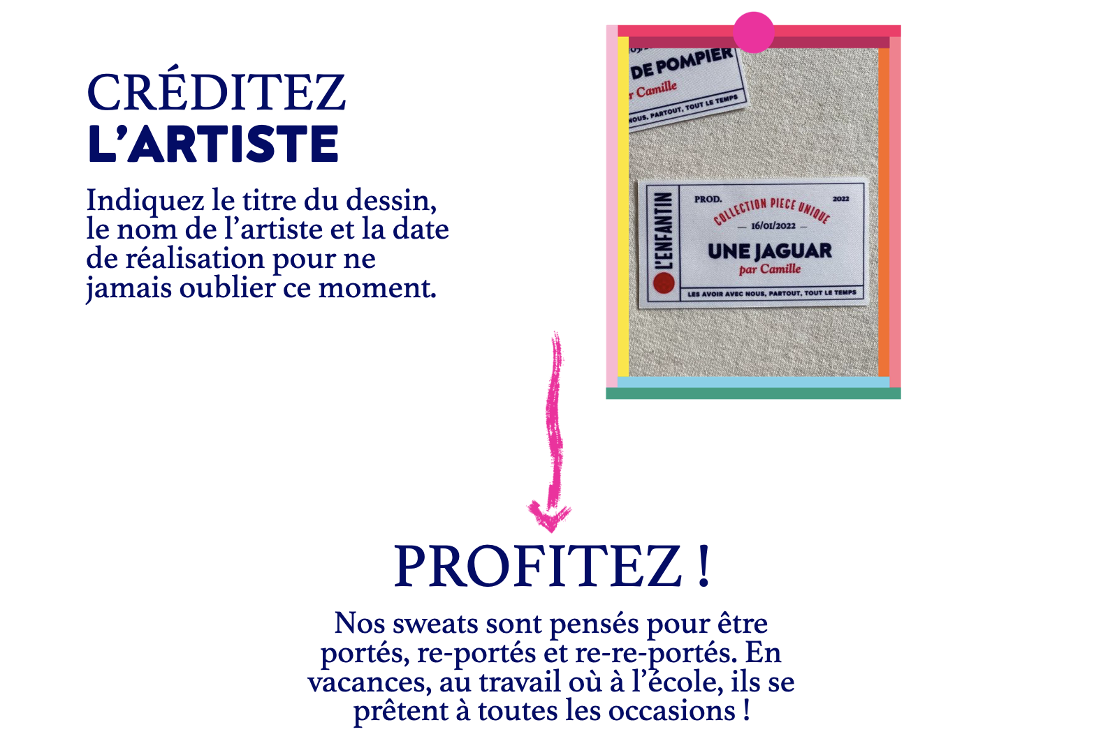 L'ENFANTIN - UNE HISTOIRE A BRODER