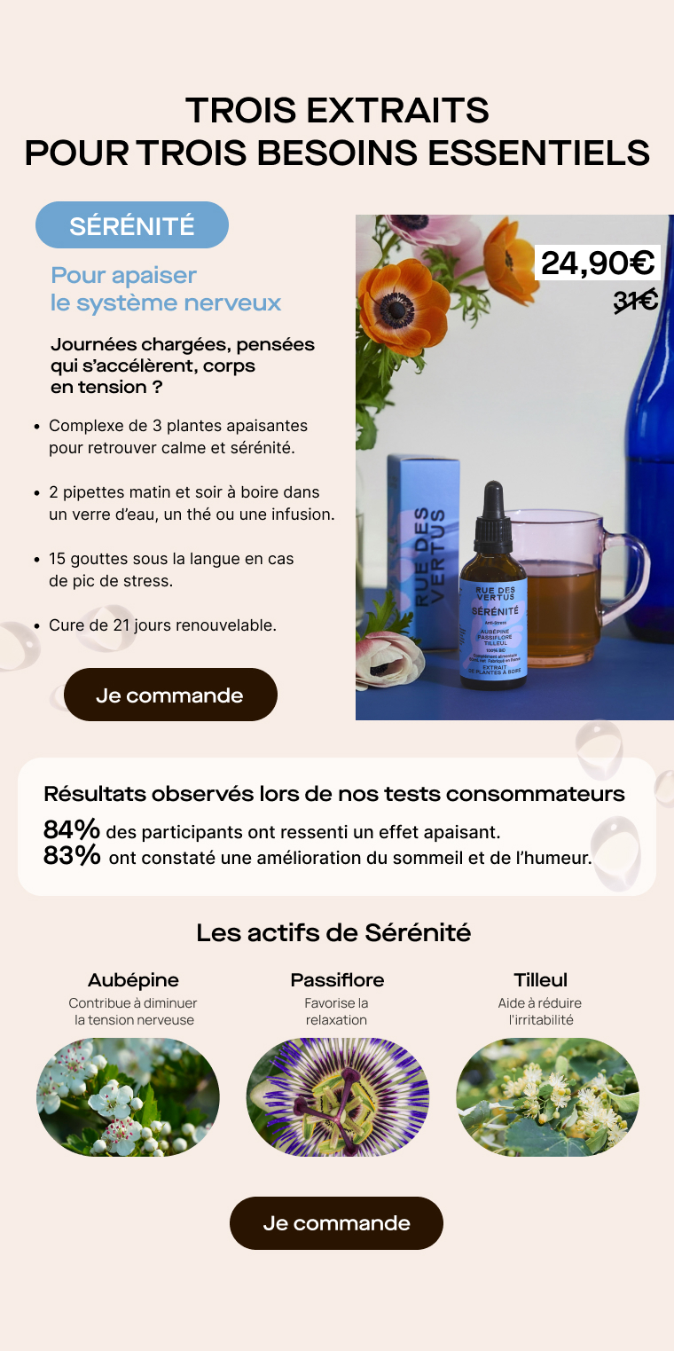 RUE DES VERTUS 🌻 Plantes médicinales en extraits liquides