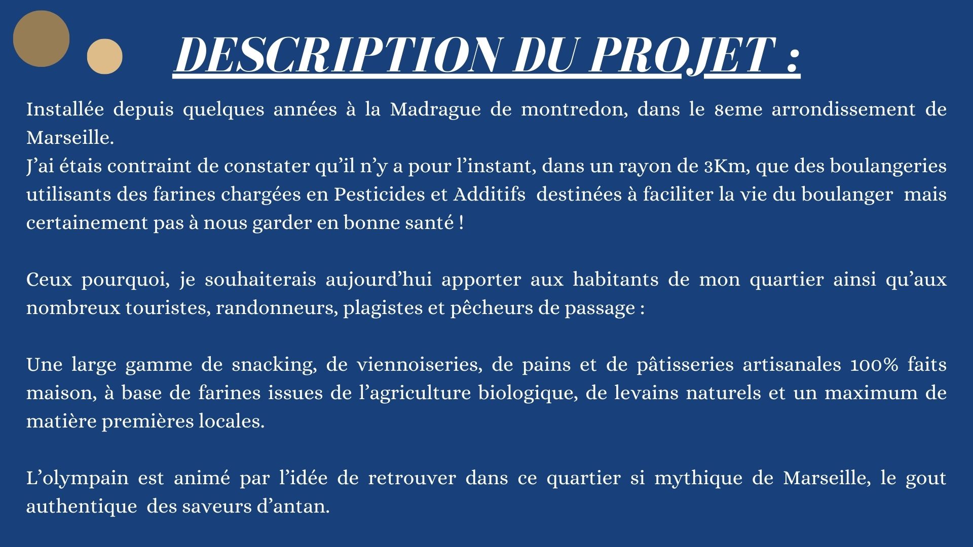 Boulangerie L’Olympain