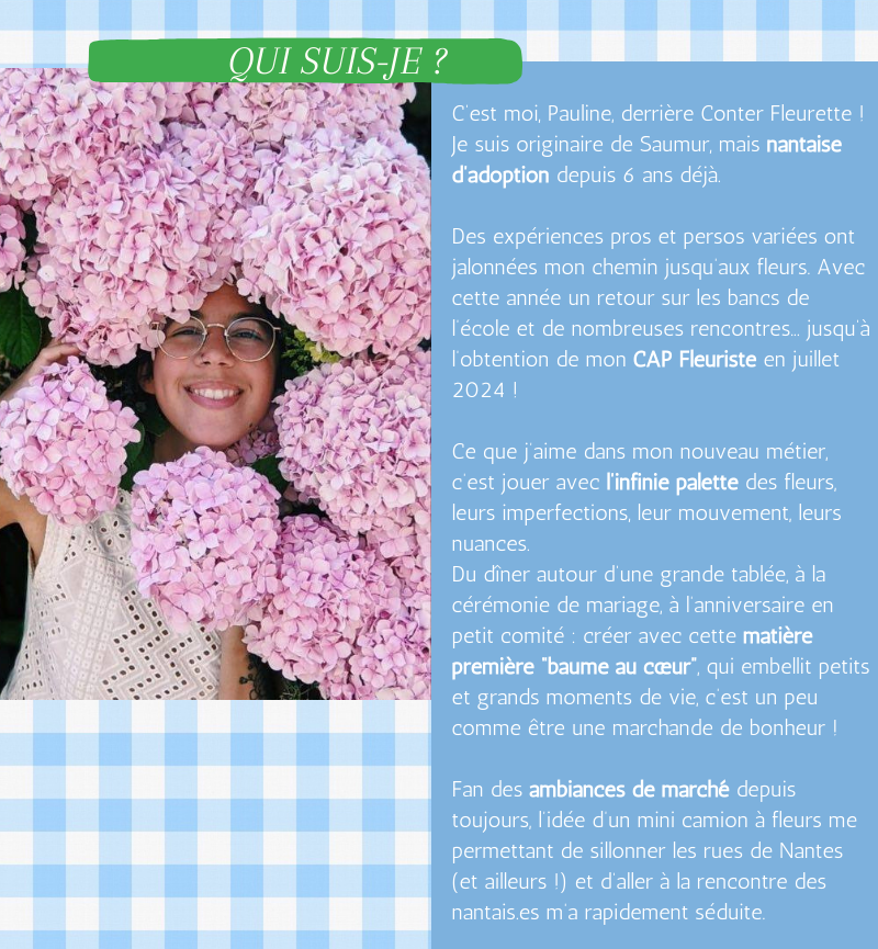 Un fleurs truck à Nantes 🛻💐