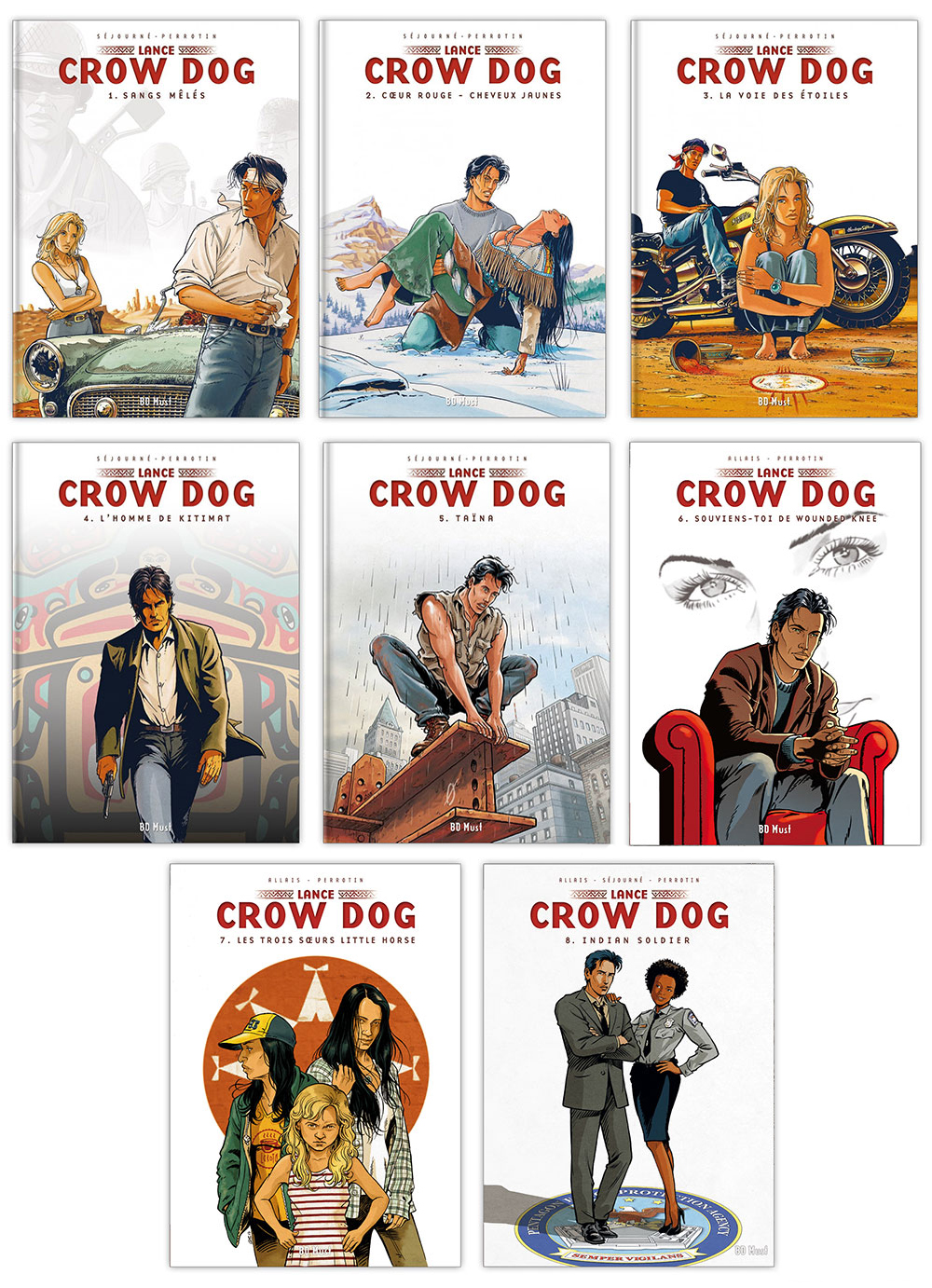 INTEGRALE LANCE CROW DOG 8 ALBUMS