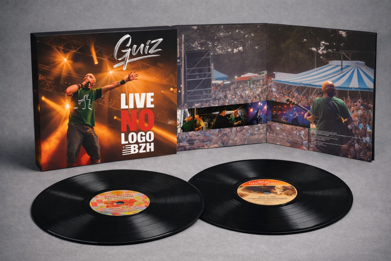 GUIZ - ALBUM LIVE AU 'NO LOGO BZH' FESTIVAL ! - Ulule