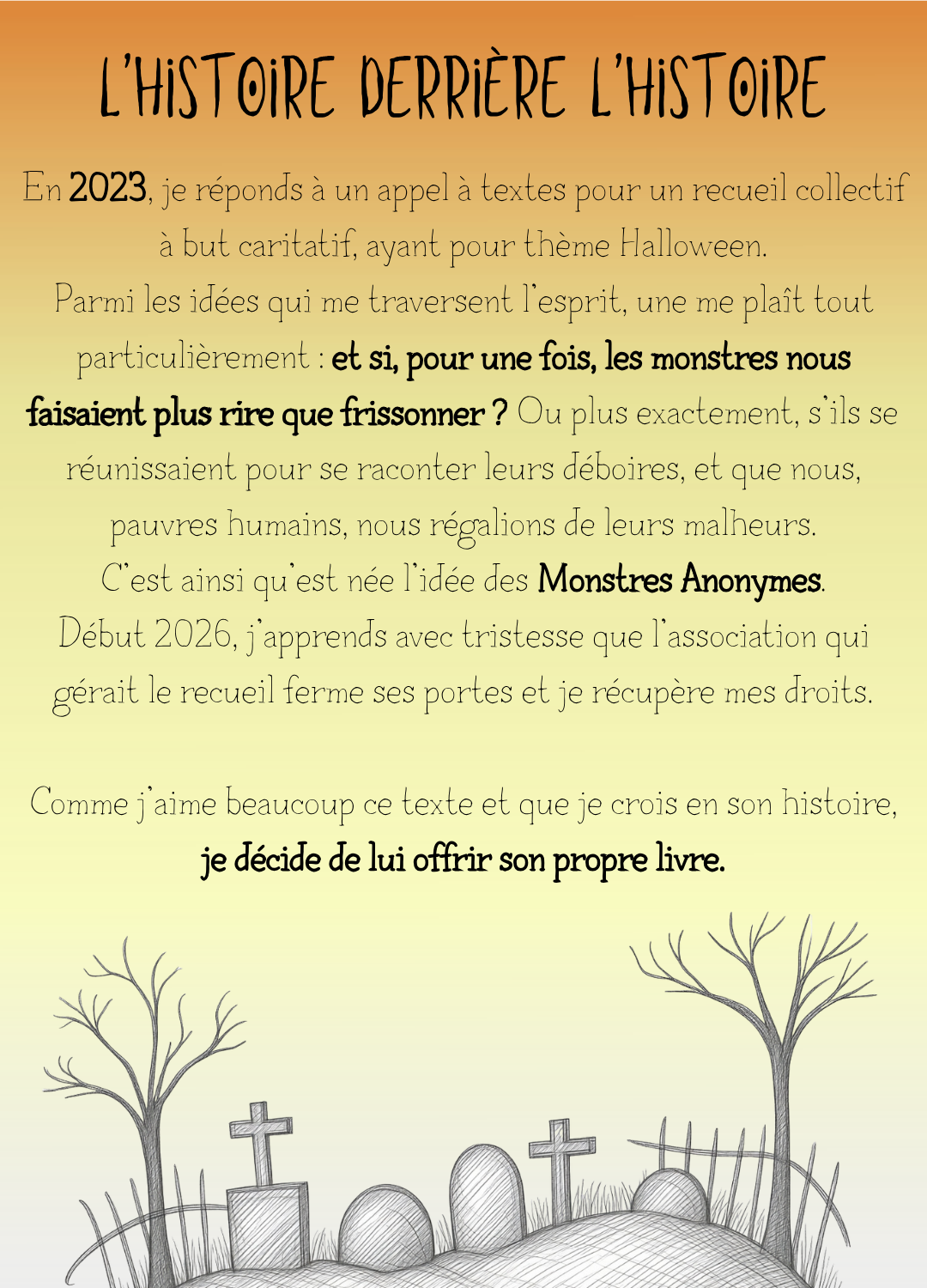 Les Monstres Anonymes, recueil jeunesse illustré - Ulule