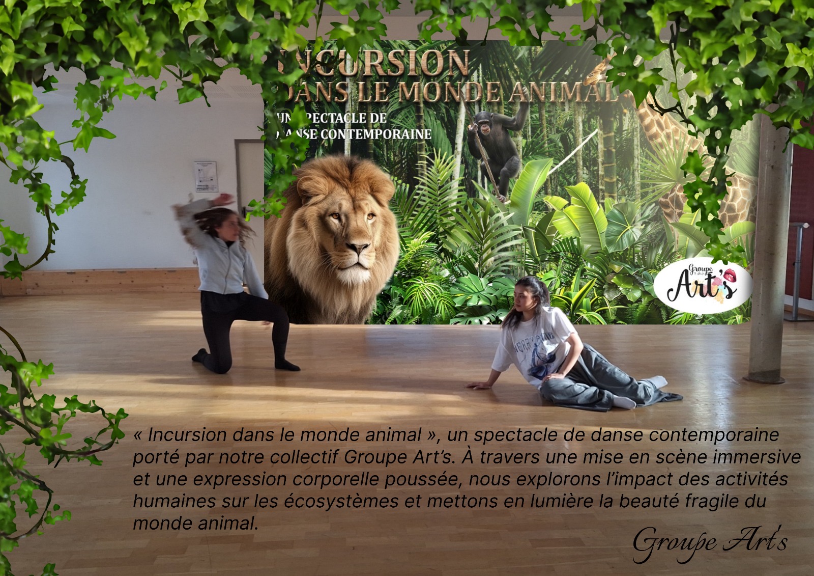 Spectacle Incursion dans le monde animal