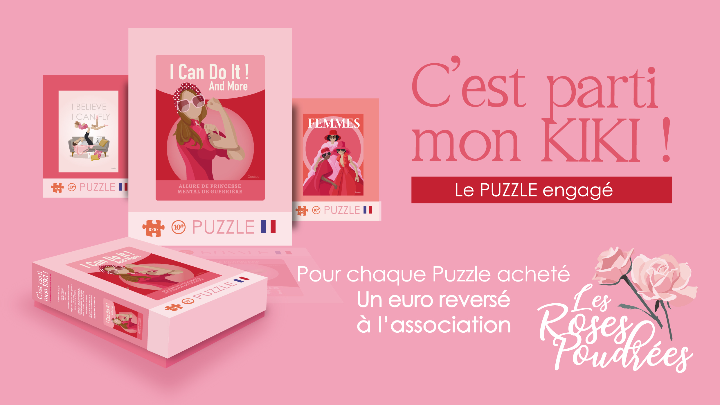 Un puzzle, une cause, c'est parti mon Kiki