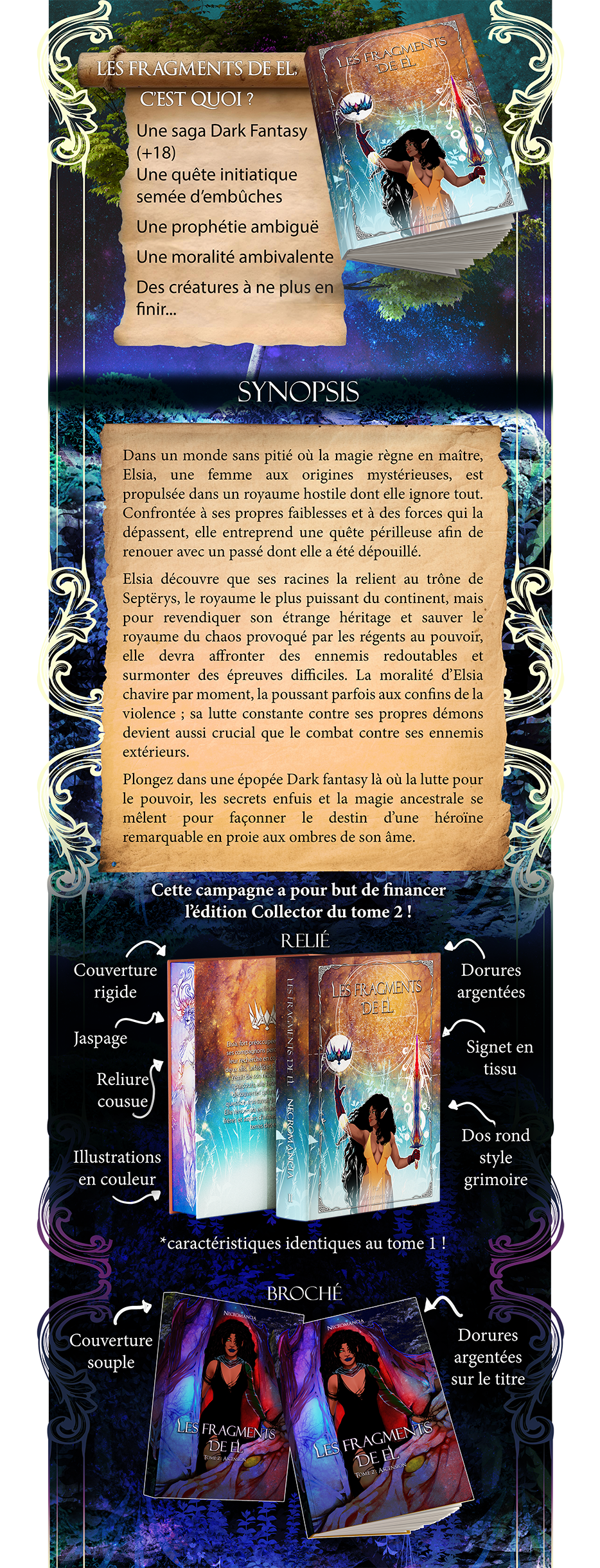 Les Fragments de El: Tome 2, édition Deluxe - Ulule