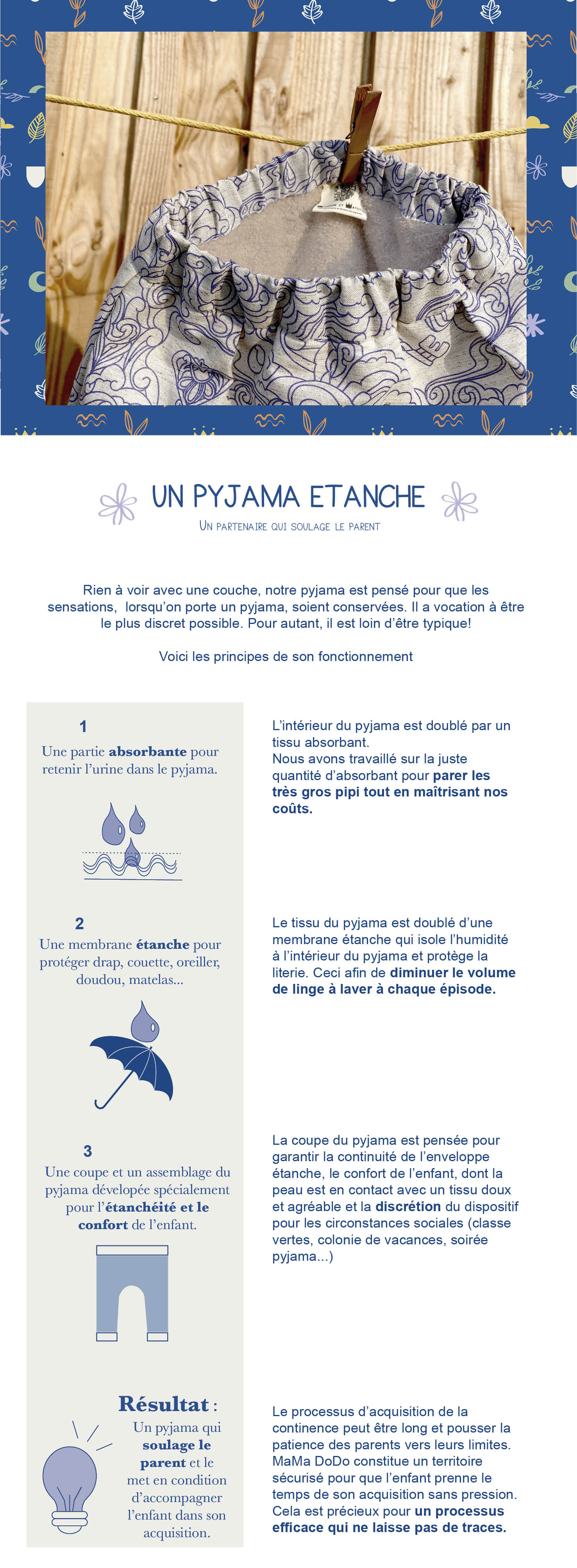 MaMa Dodo Le pyjama étanche et absorbant - Ulule
