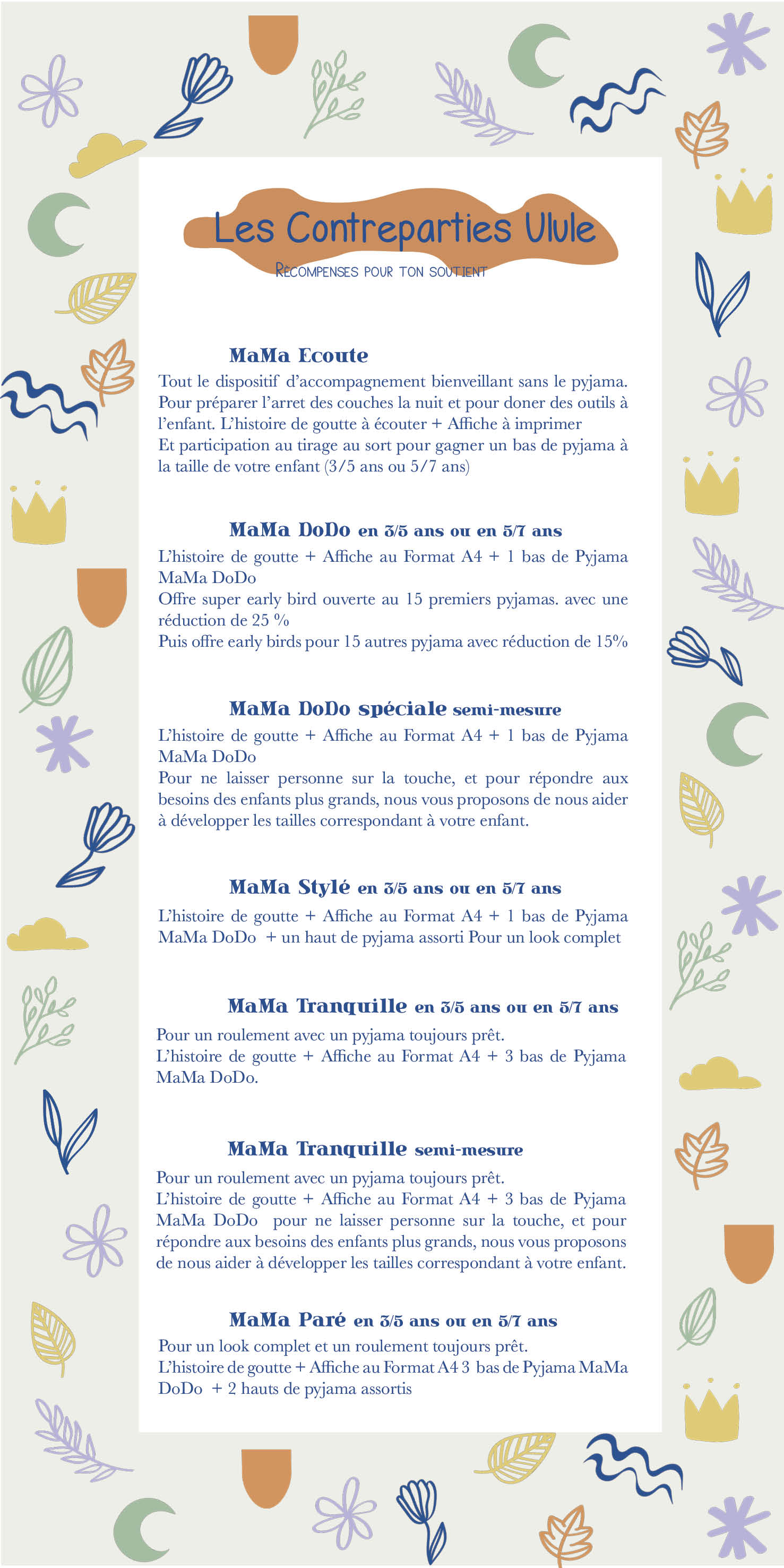 MaMa Dodo Le pyjama étanche et absorbant - Ulule