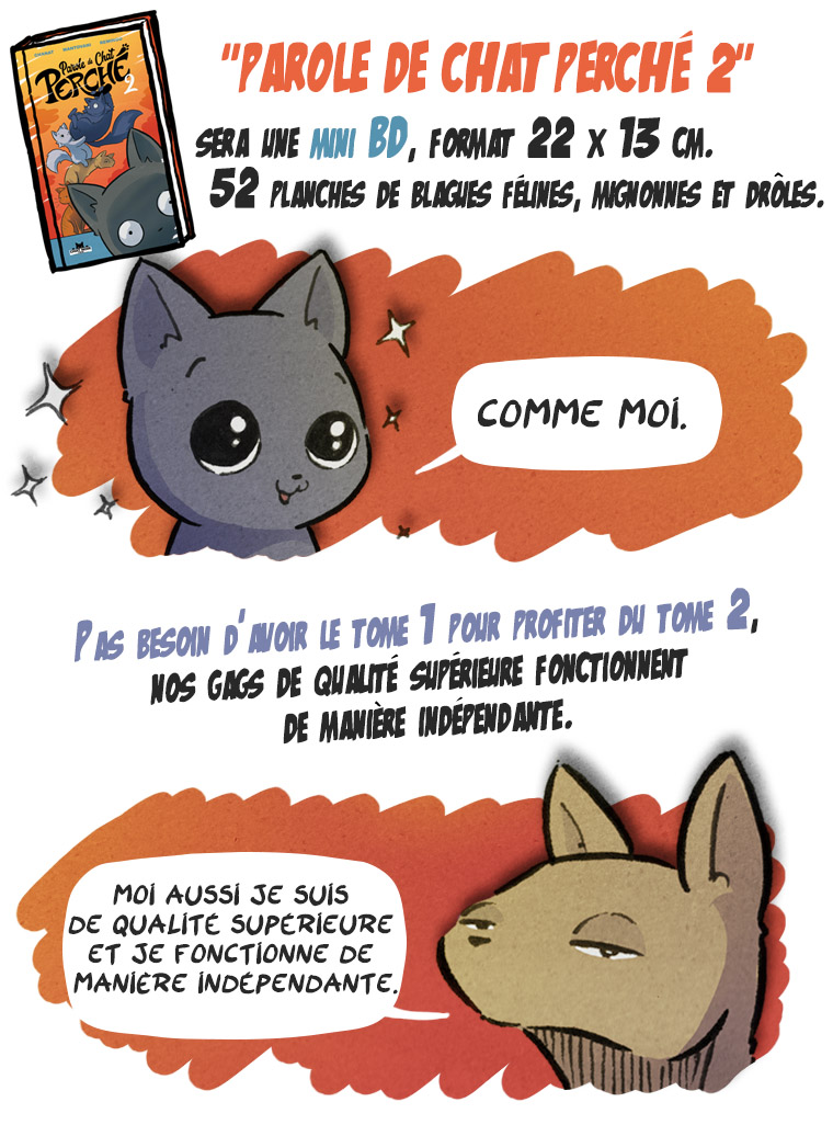 Parole de chat - PERCHÉ 2 - Ulule