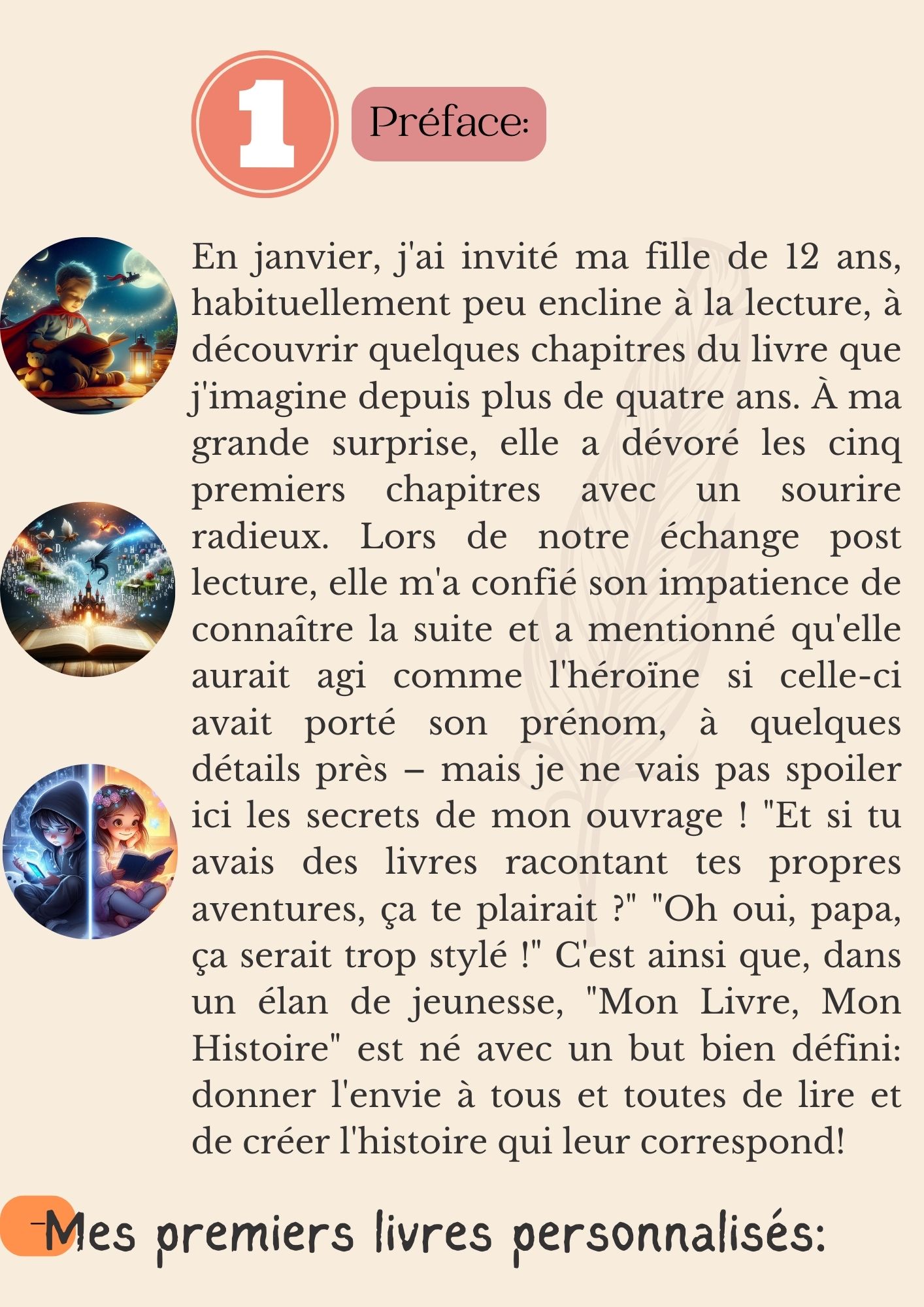 Mon livre, Mon histoire: Voyage au Cœur des Rêves - Ulule