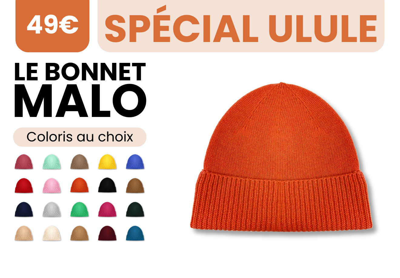 MALO Le bonnet en cachemire made in Saint-Malo - Ulule