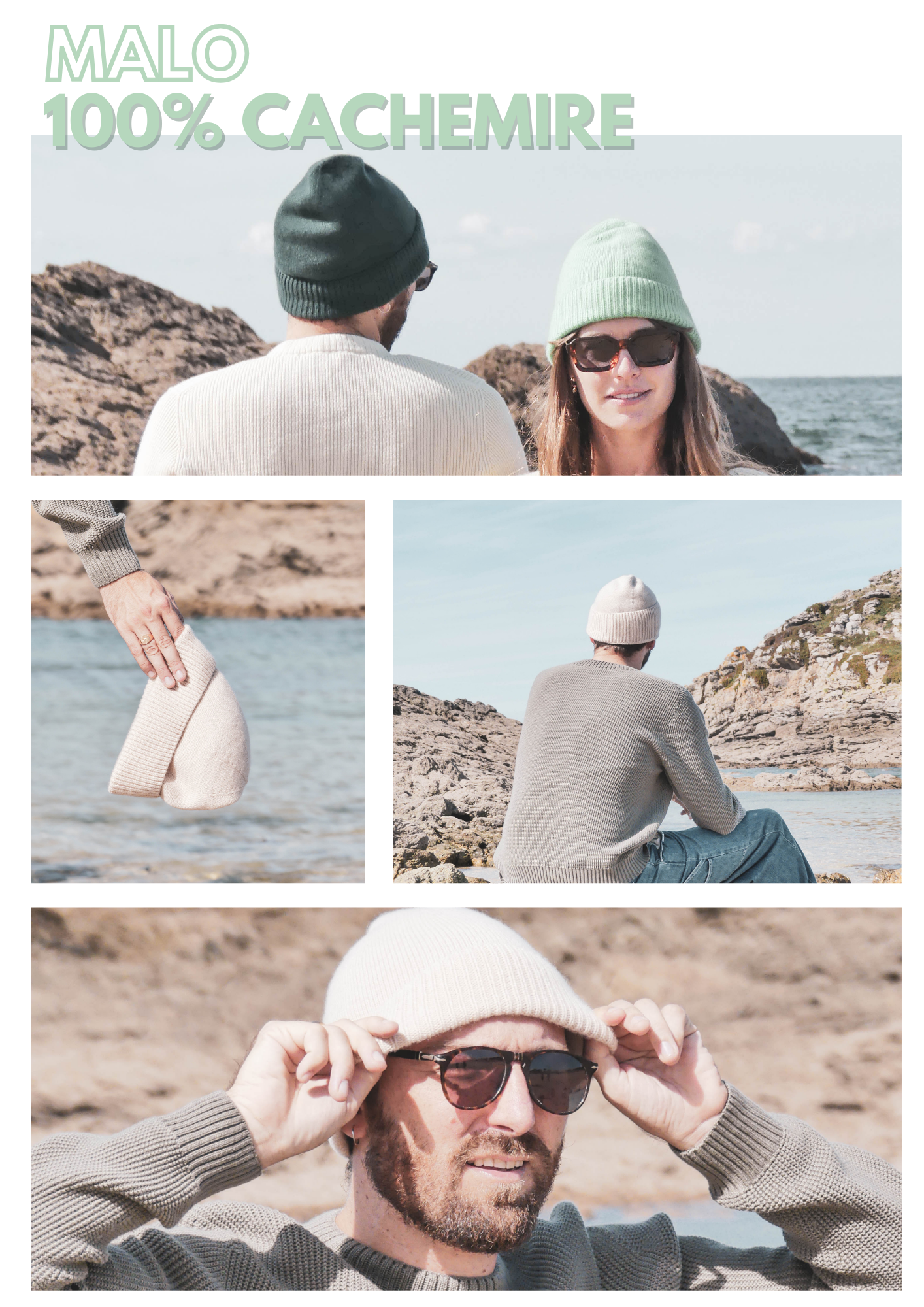 MALO Le bonnet en cachemire made in Saint-Malo - Ulule