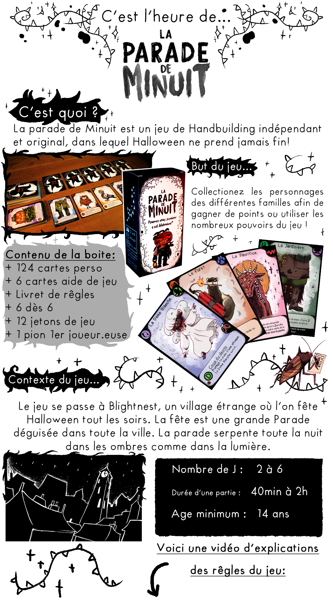 La Parade de Minuit: Le jeu de société! - Ulule