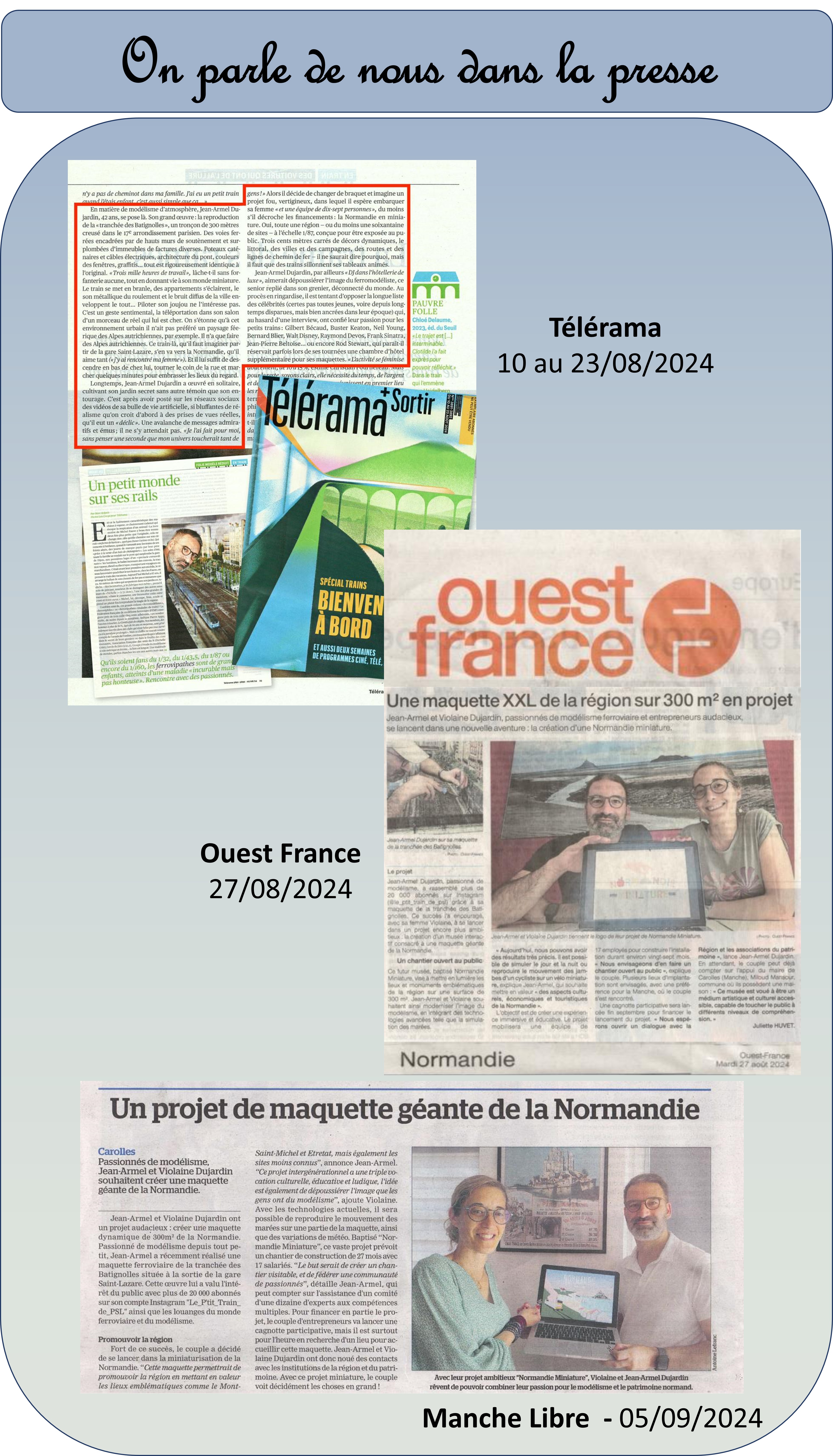 Découvrez la Normandie en miniature ! - Ulule