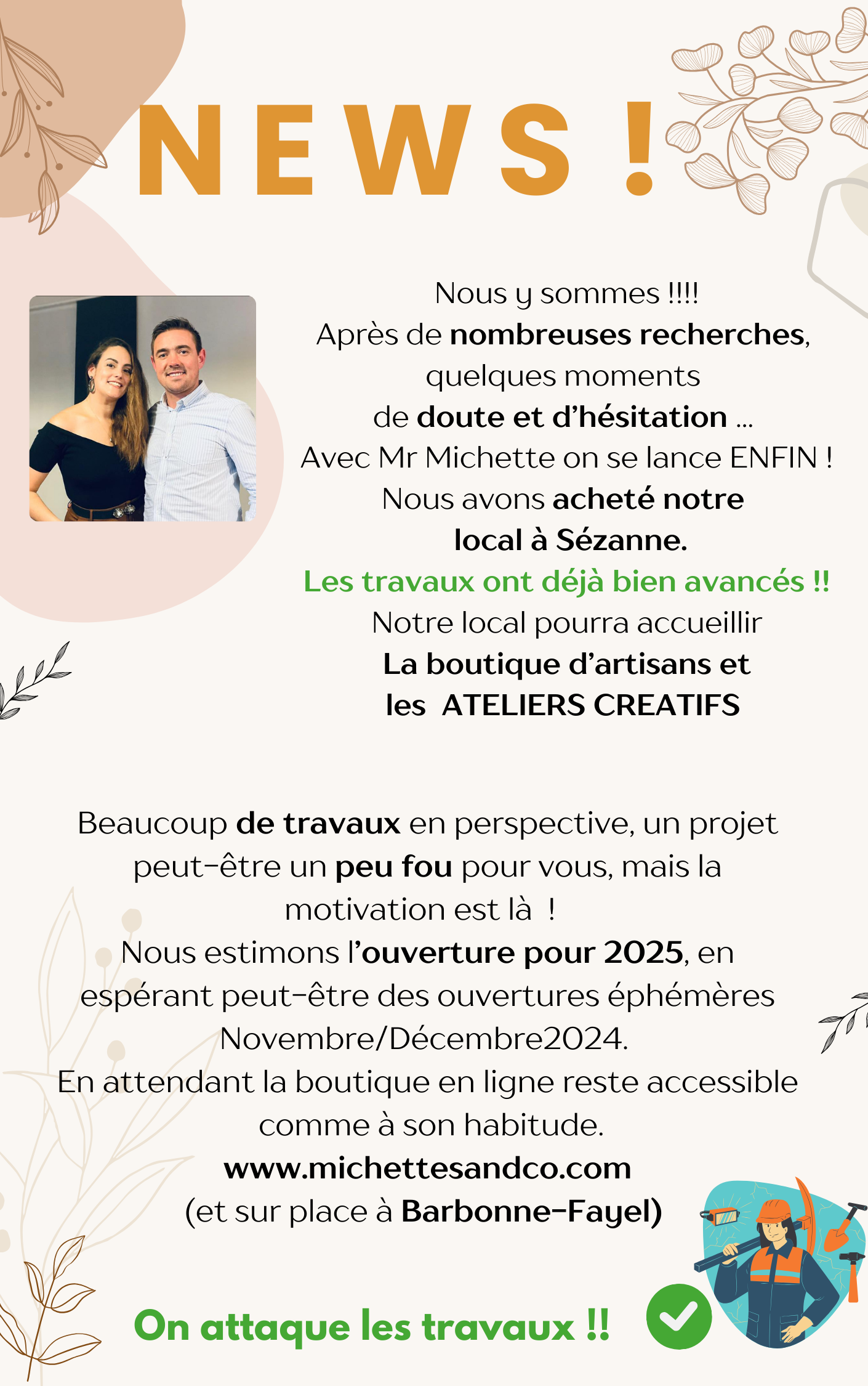 Michette & co-Concept store - Artisanat & ateliers créatifs - Ulule