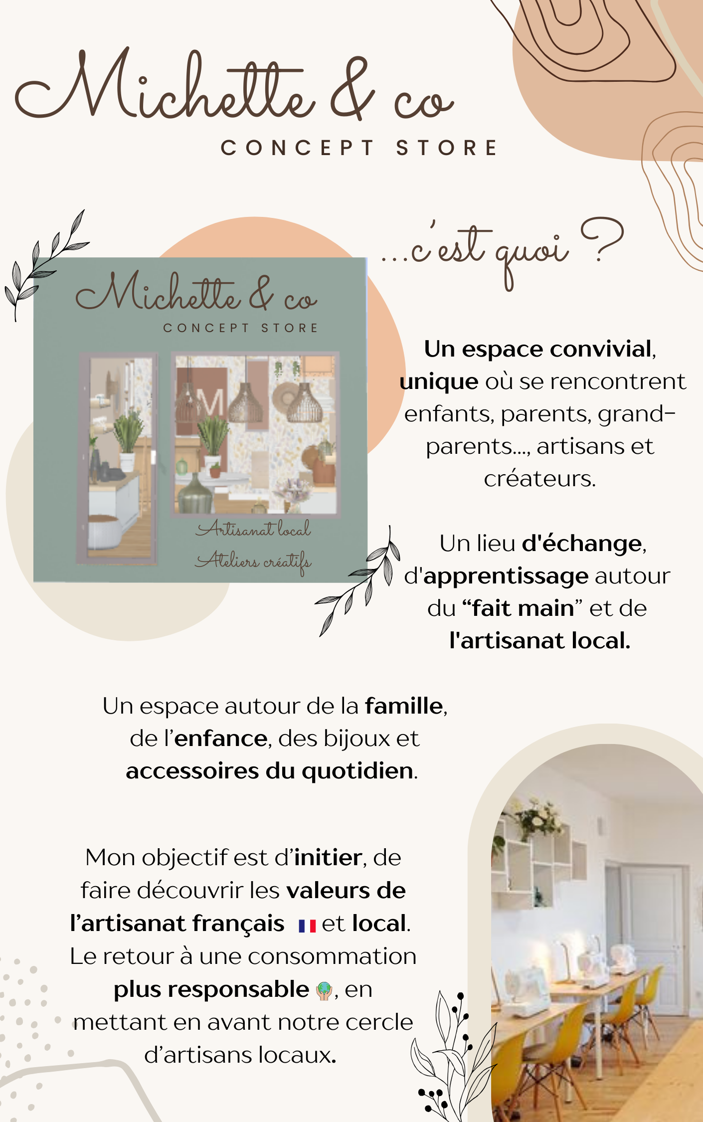 Michette & co-Concept store - Artisanat & ateliers créatifs - Ulule