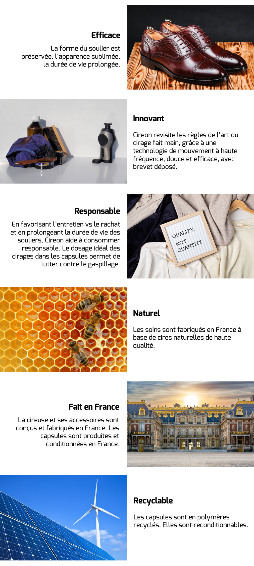 Cireon, le soin du soulier.