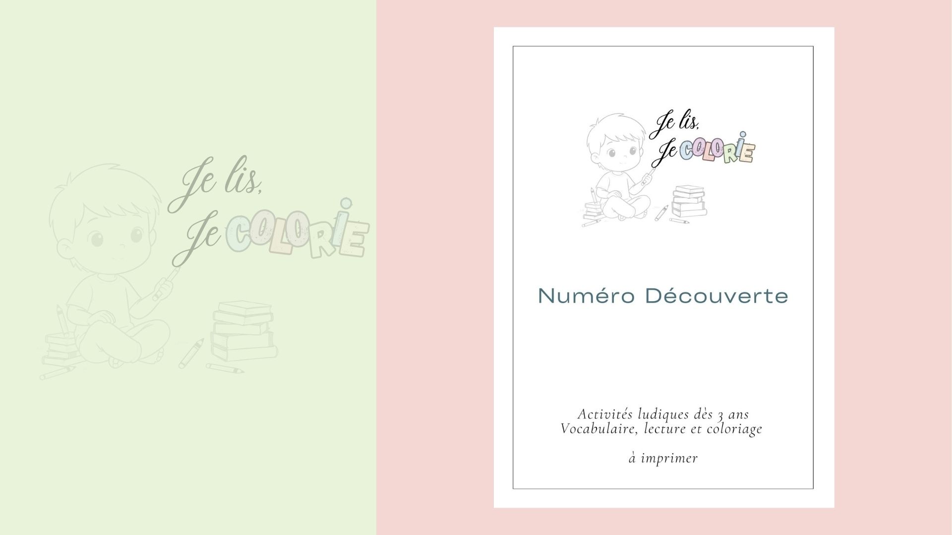 "Je lis, je colorie", lecture et coloriage prêts à imprimer - Ulule