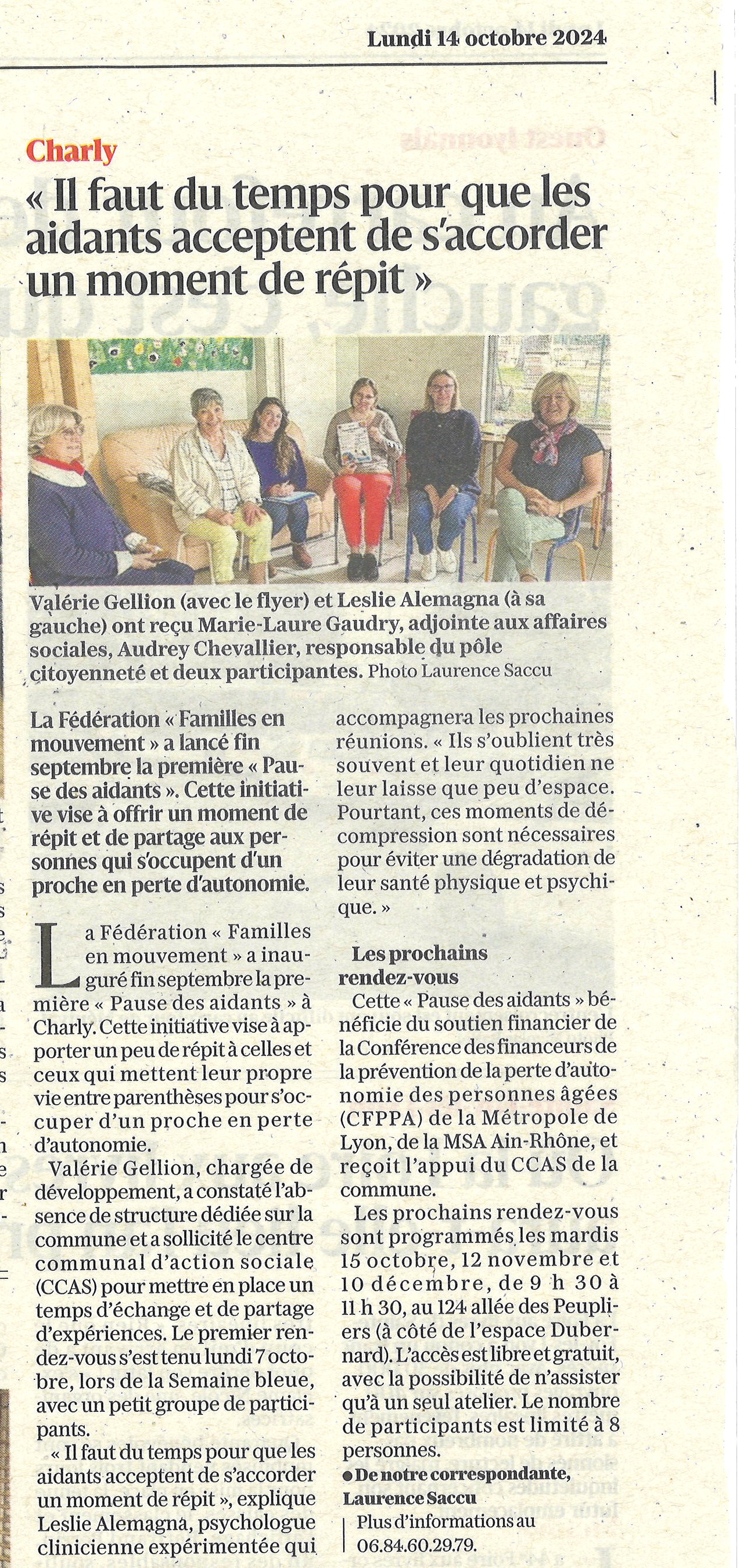 Pause des Aidants - Ulule