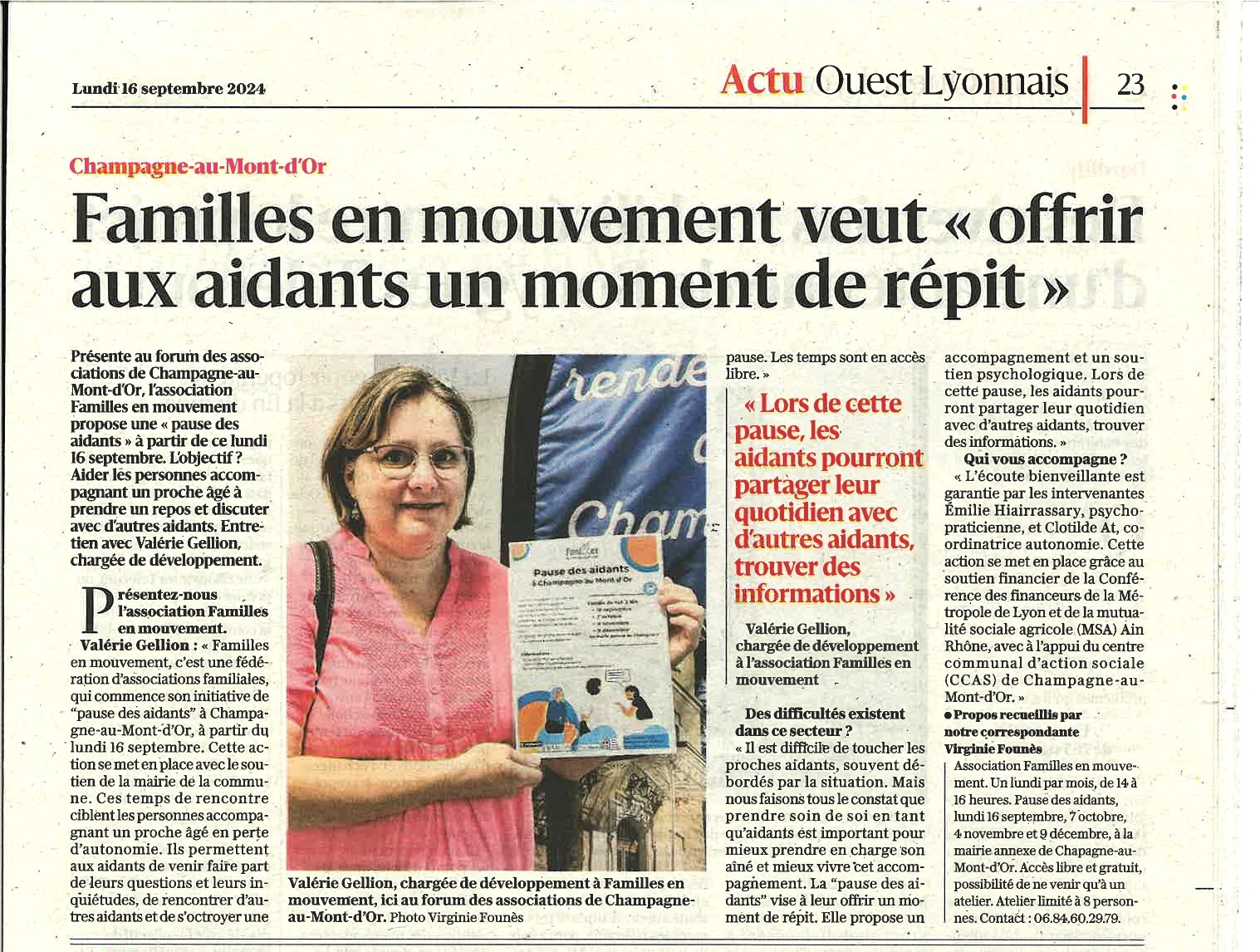 Pause des Aidants - Ulule