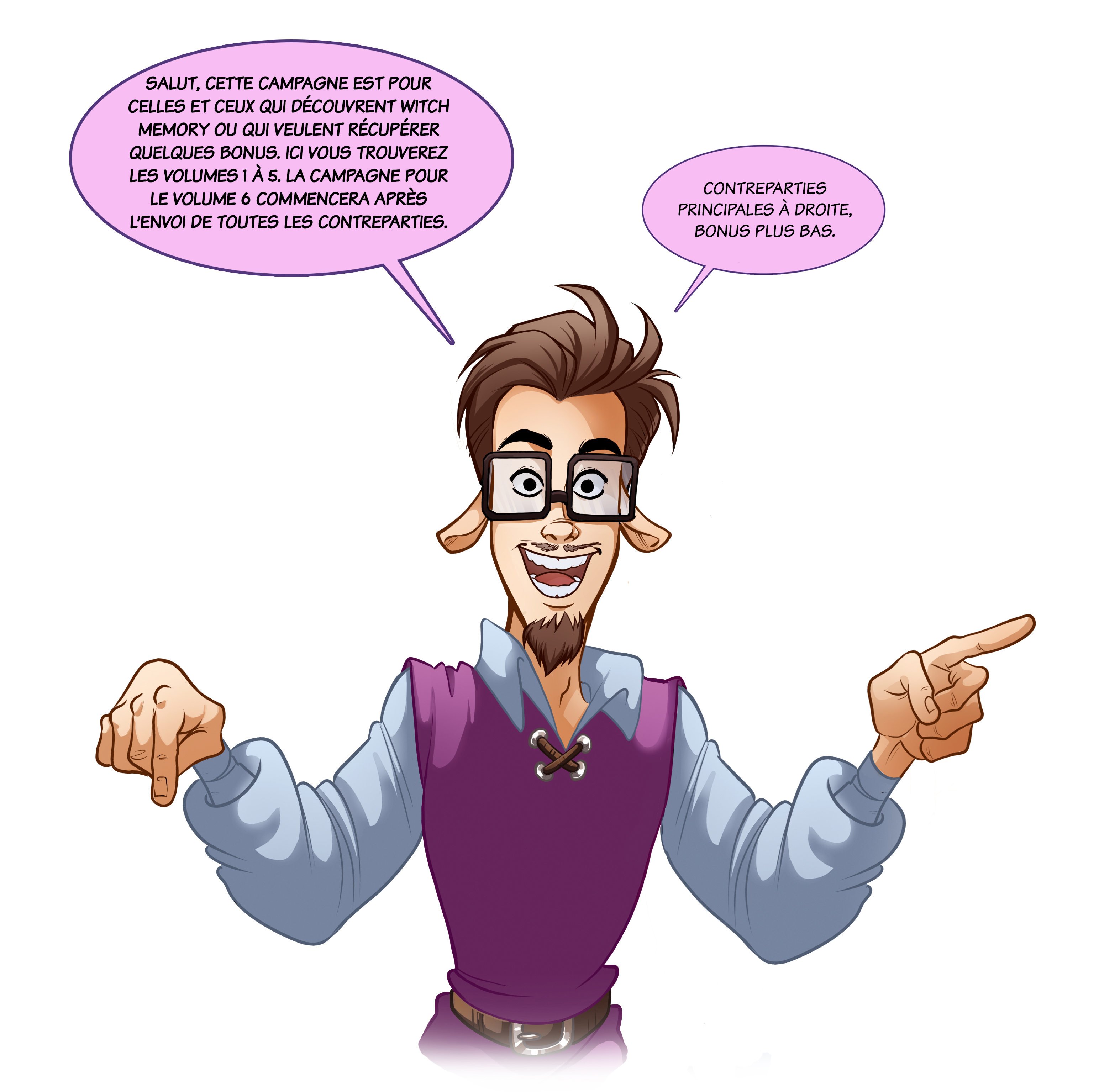 Witch Memory volumes 1 à 5 - Ulule