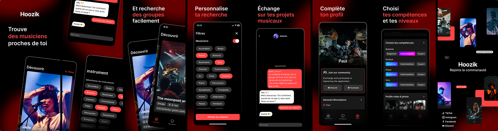 Rejoins Hoozik. Trouve tes musiciens. Joue ta musique. - Ulule