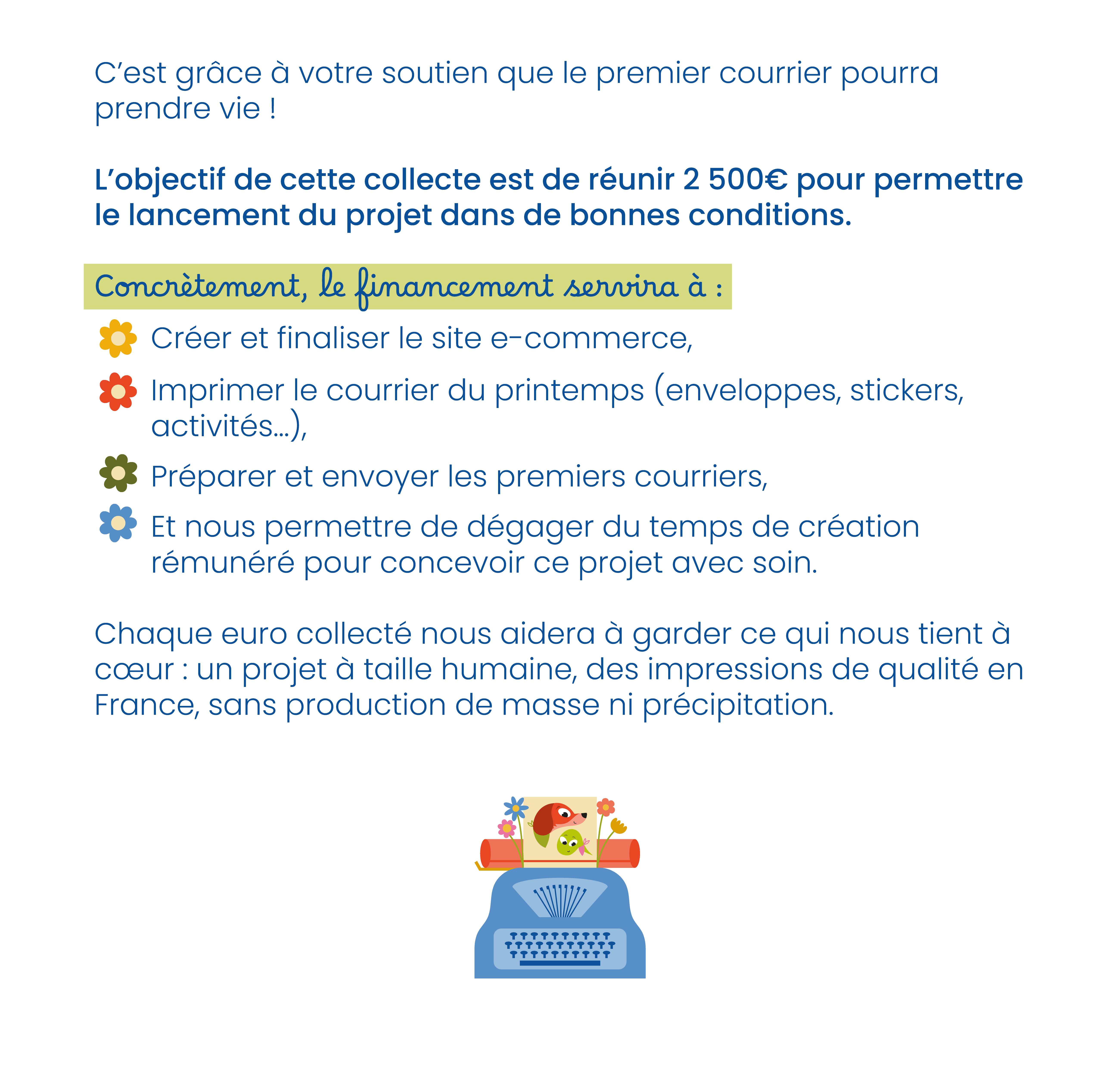 Lancement du courrier créatif Scribble et Tinker - Ulule
