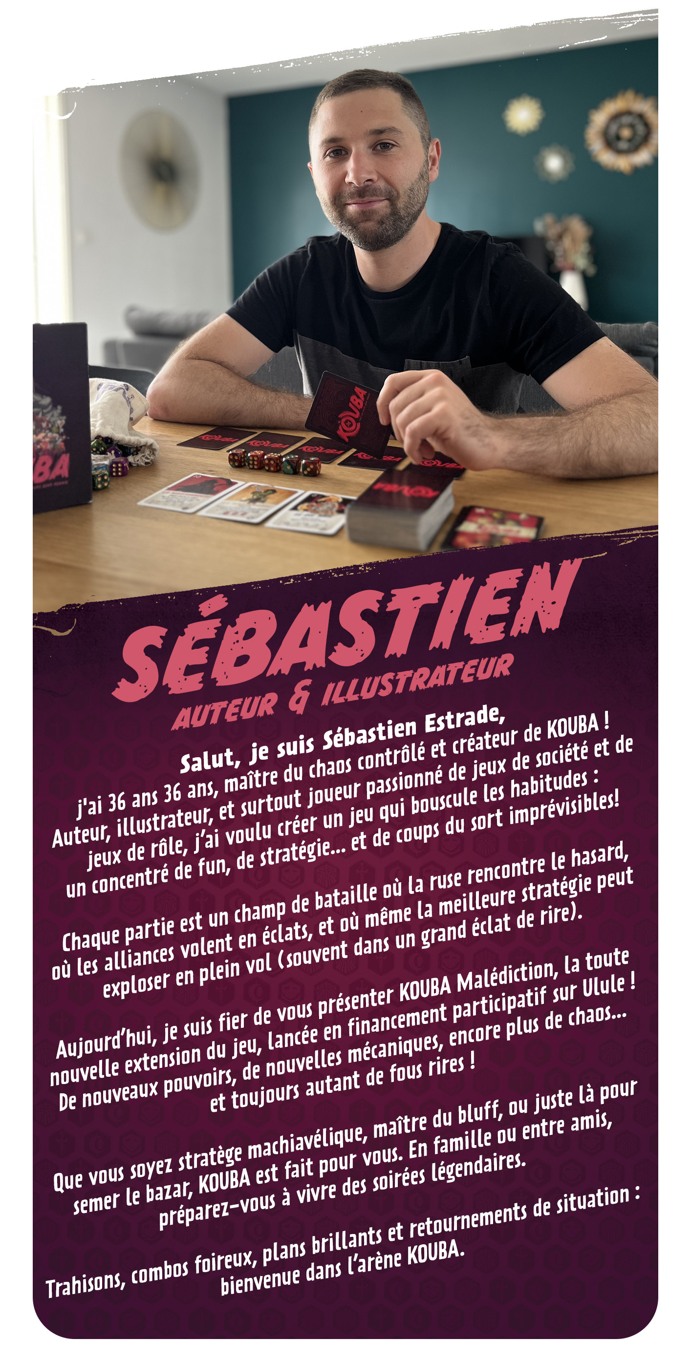 KOUBA MALÉDICTION ! le jeu de cartes et de dés épique
