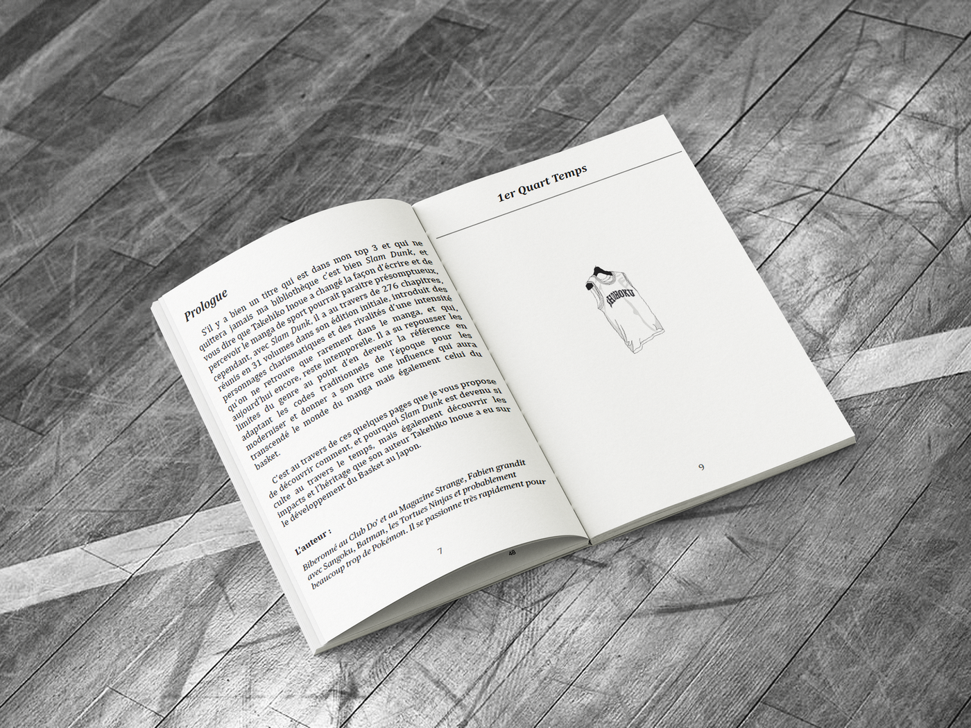 Slam Dunk - Un regard depuis le banc.