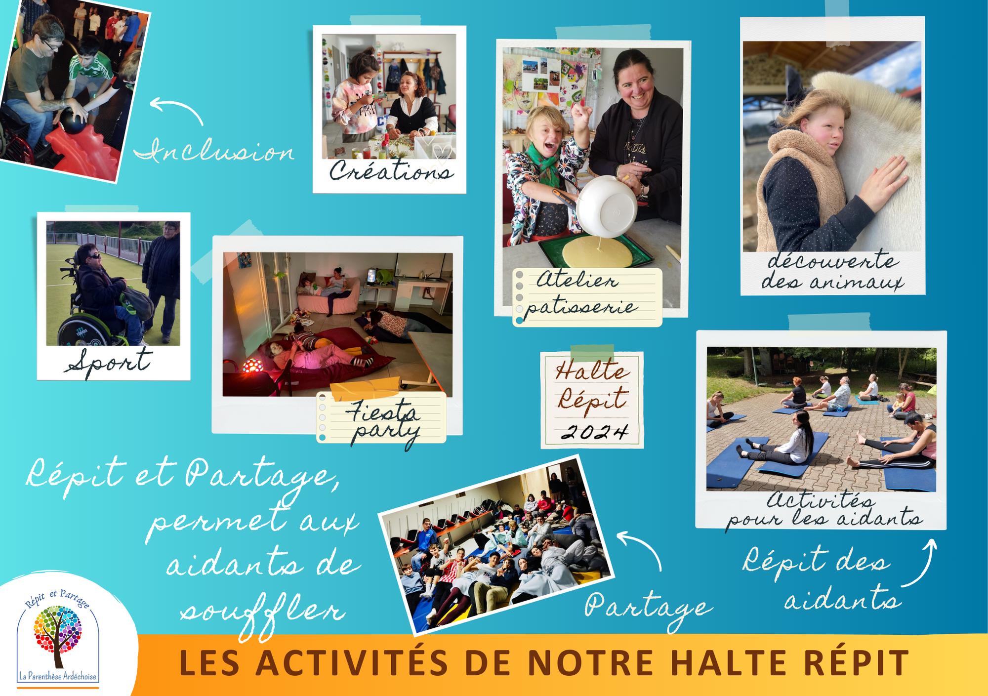 Du répit pour les aidants : Une Halte Répit en Nord Ardèche - Ulule