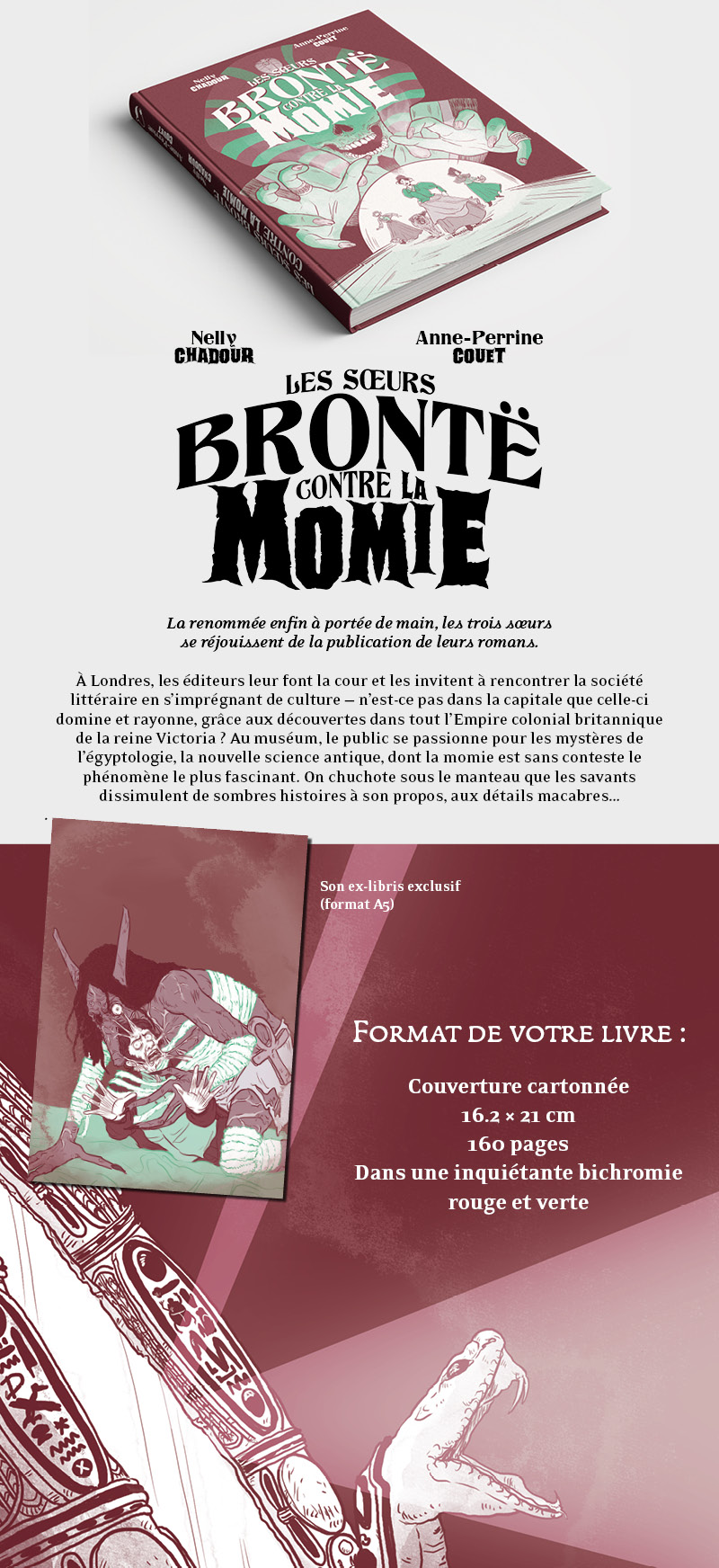 Nains ou Momie ? Deux romans graphiques à précommander