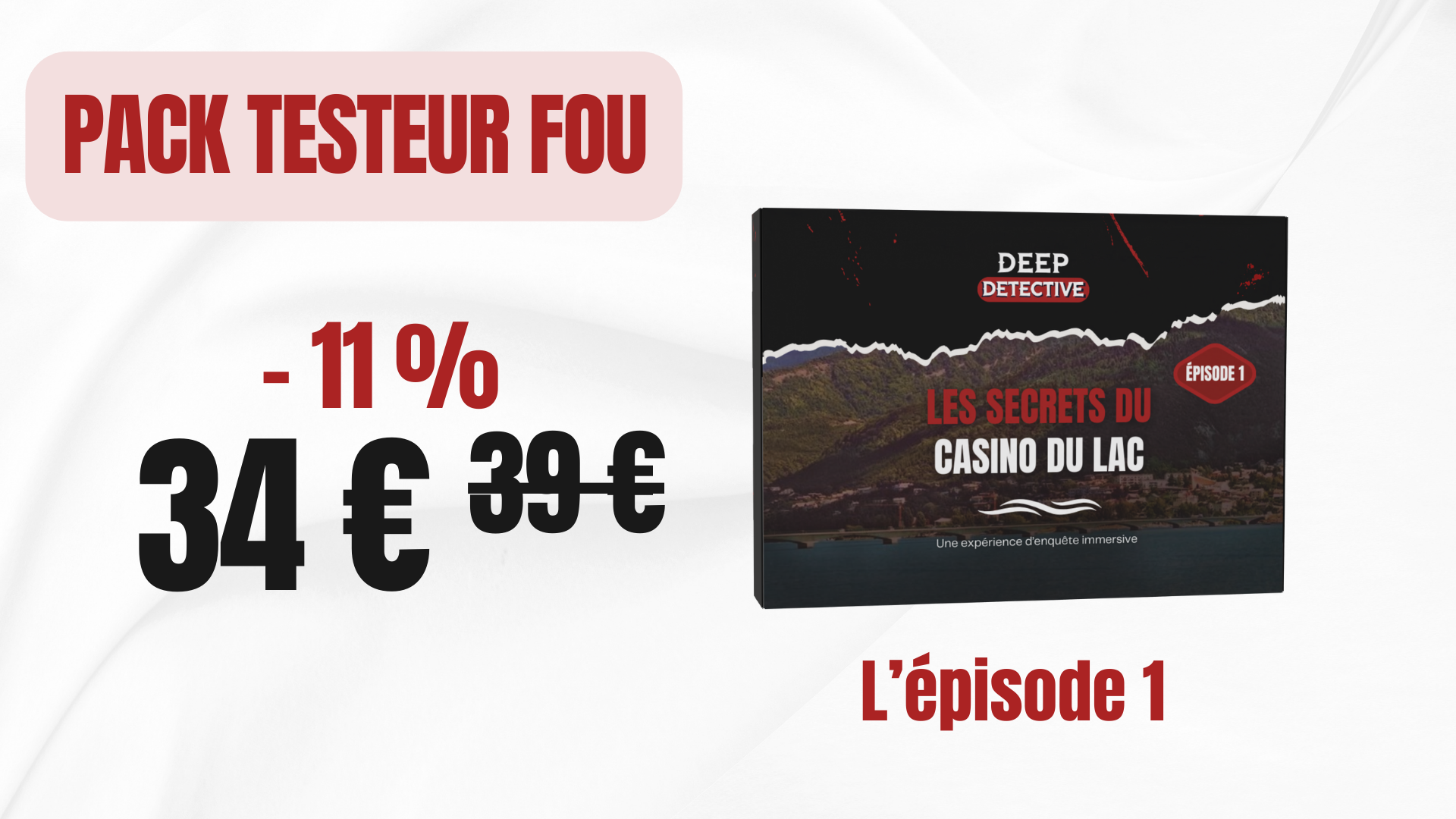 Jeu d'enquête Deep Detective