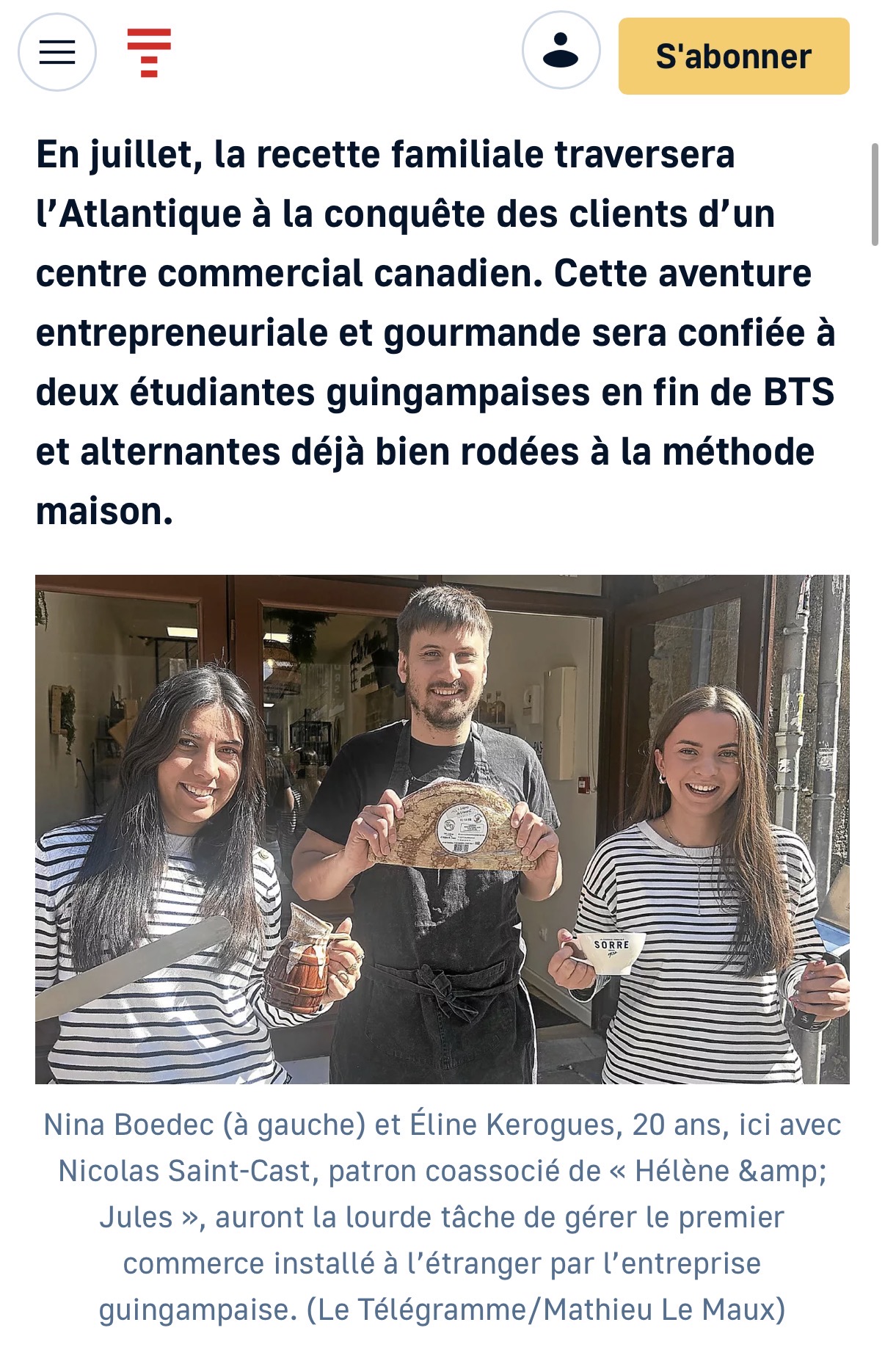 Ouverture de notre crêperie à Québec ! - Ulule