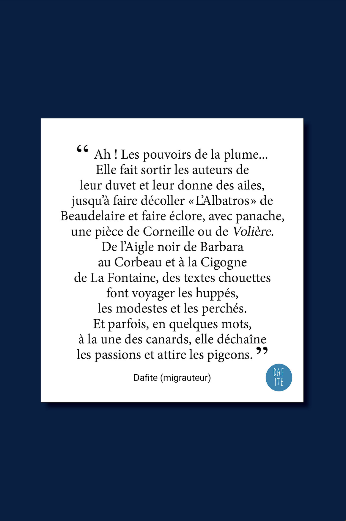 Le VOLUME 3 des "Jongleries de mots de Dafite"