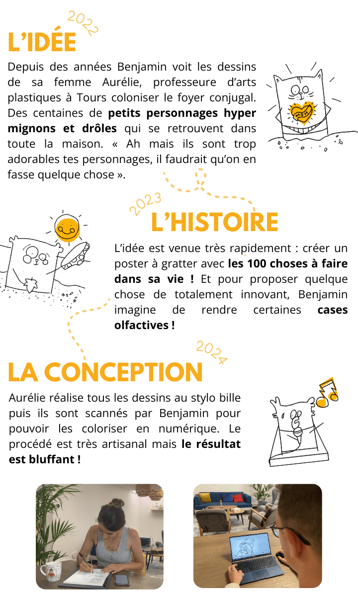 Poster à gratter : les 100 choses à faire dans sa vie