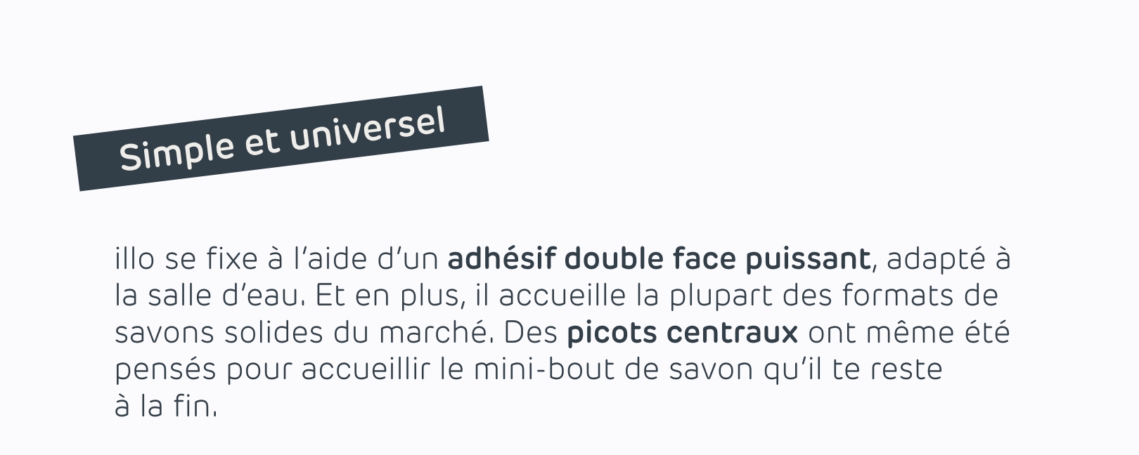 illo, le protecteur de vos savons - Ulule