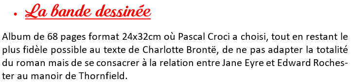 Jane Eyre de Charlotte Bronté par Pascal Croci - Ulule