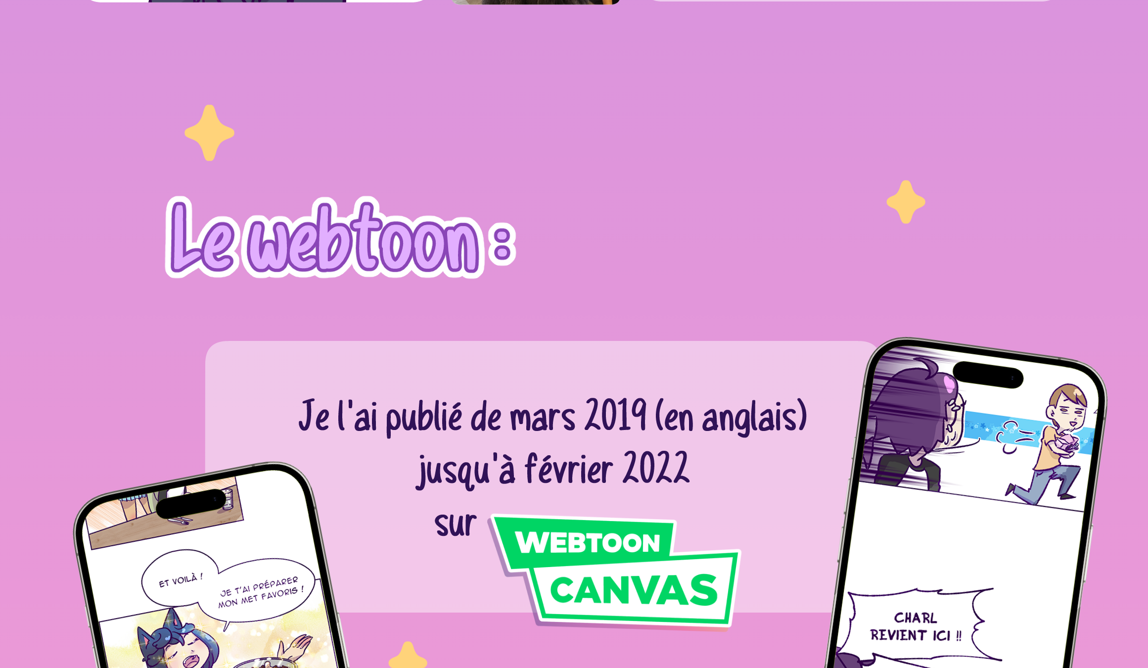 Webtoon Charl&cie - édition reliée
