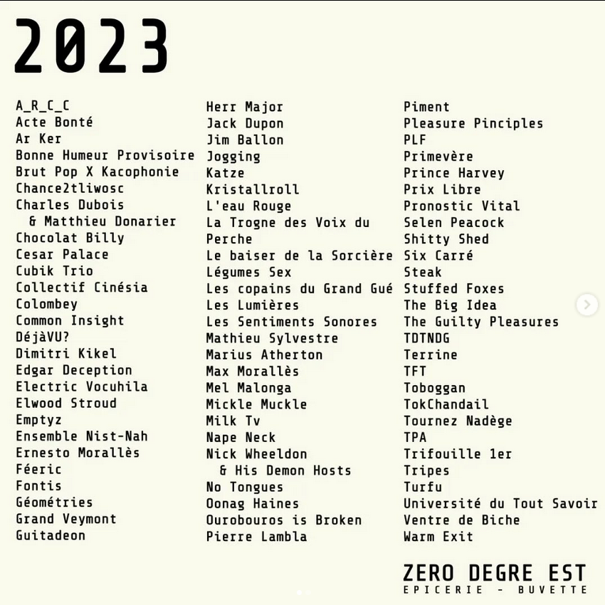 De la survie du Zéro Degré Est - Ulule