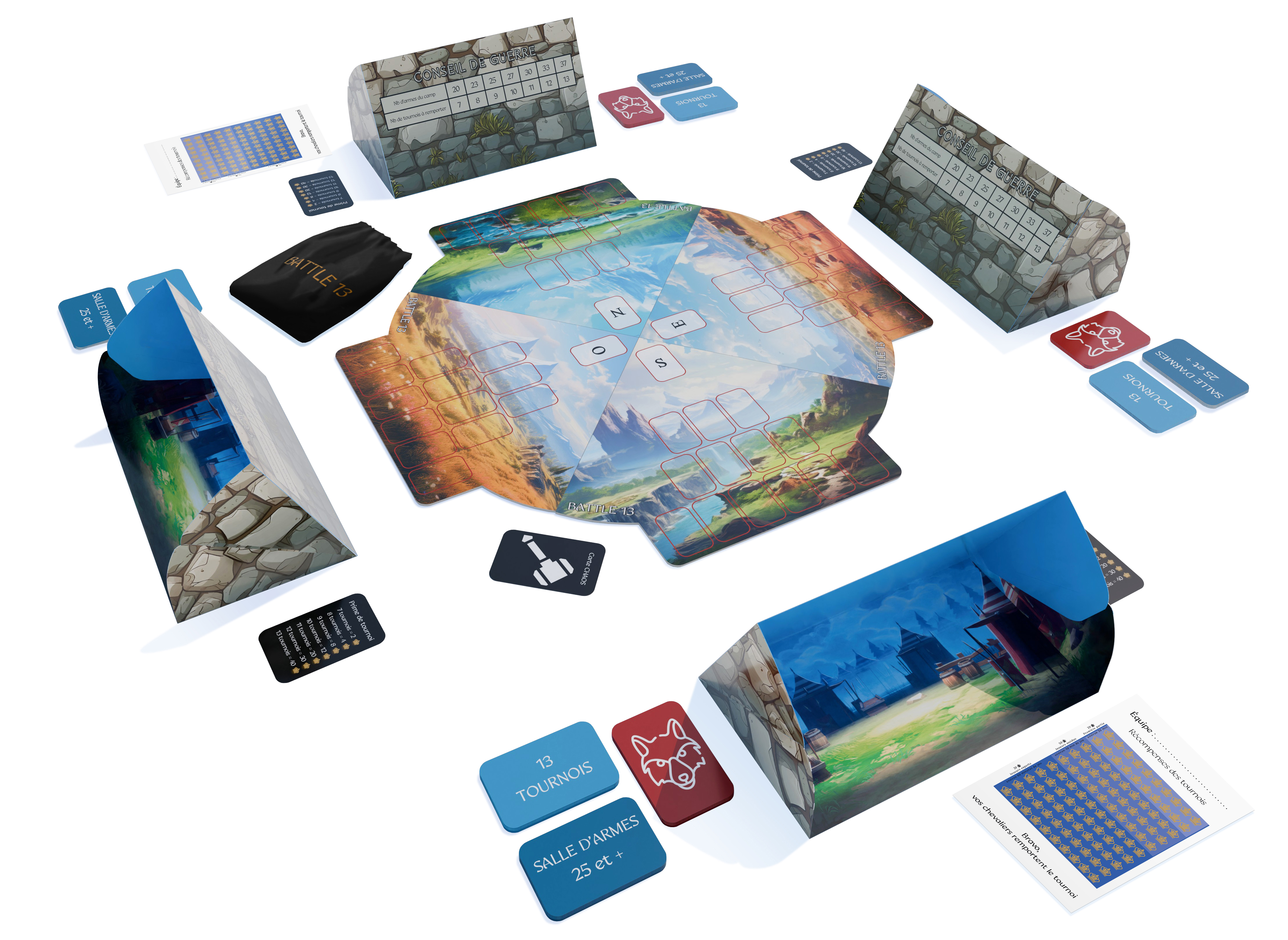 BATTLE 13 : le jeu de plateau médiéval - Ulule