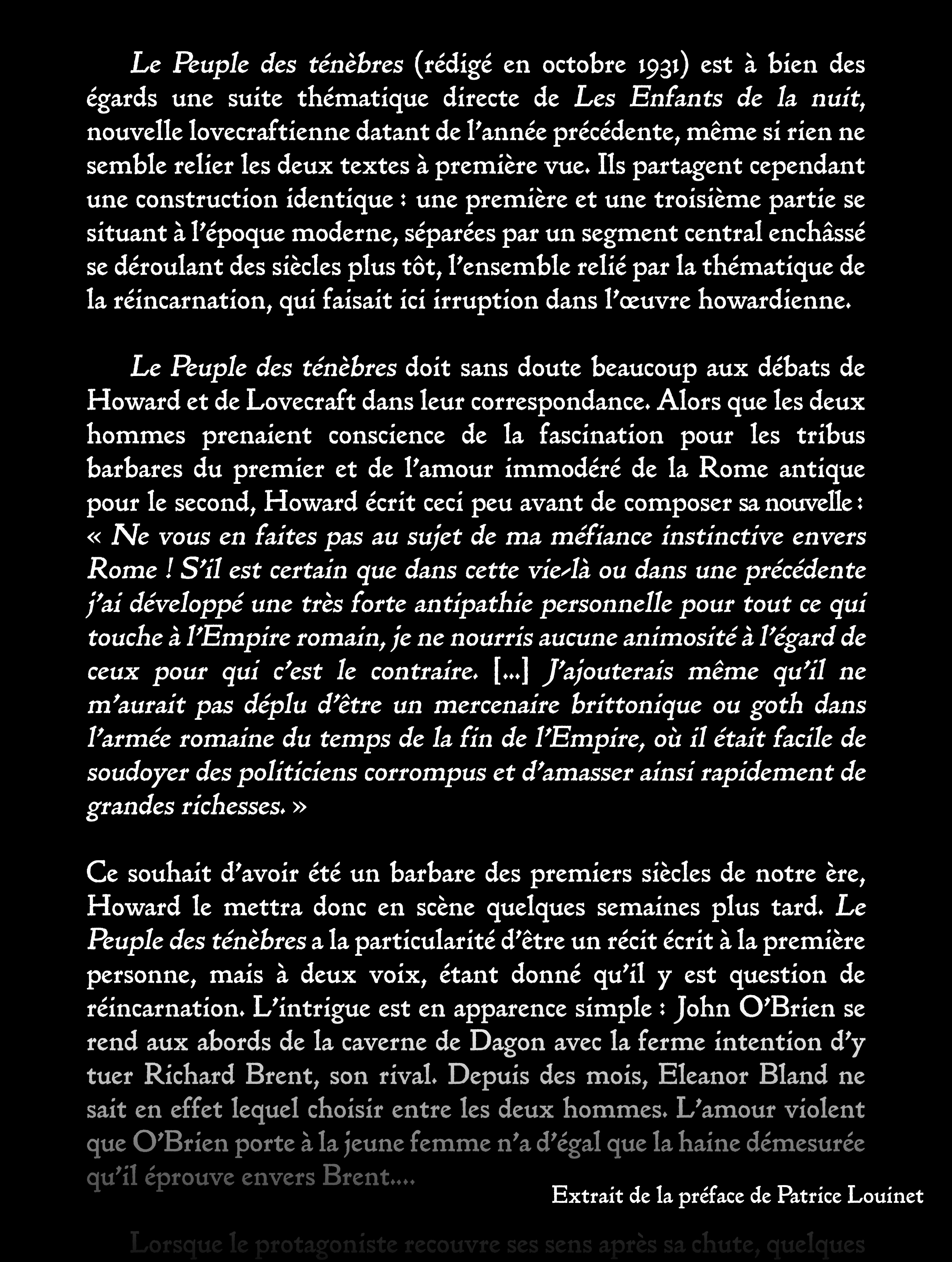 Howard's Barbarians : Le Peuple des Ténèbres