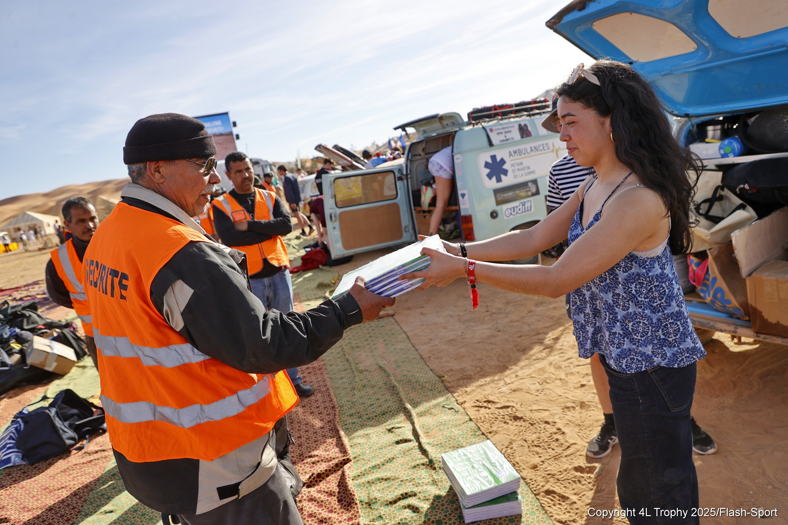 Participation de GAR4GE au 4L Trophy