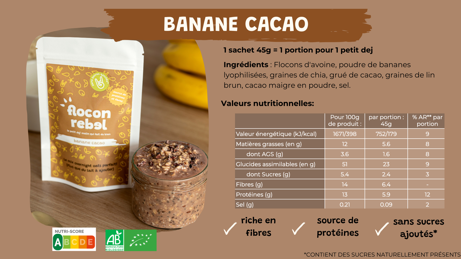 FLOCON REBEL 🥣🤘 le petit dej' malin qui fait du bien - Ulule