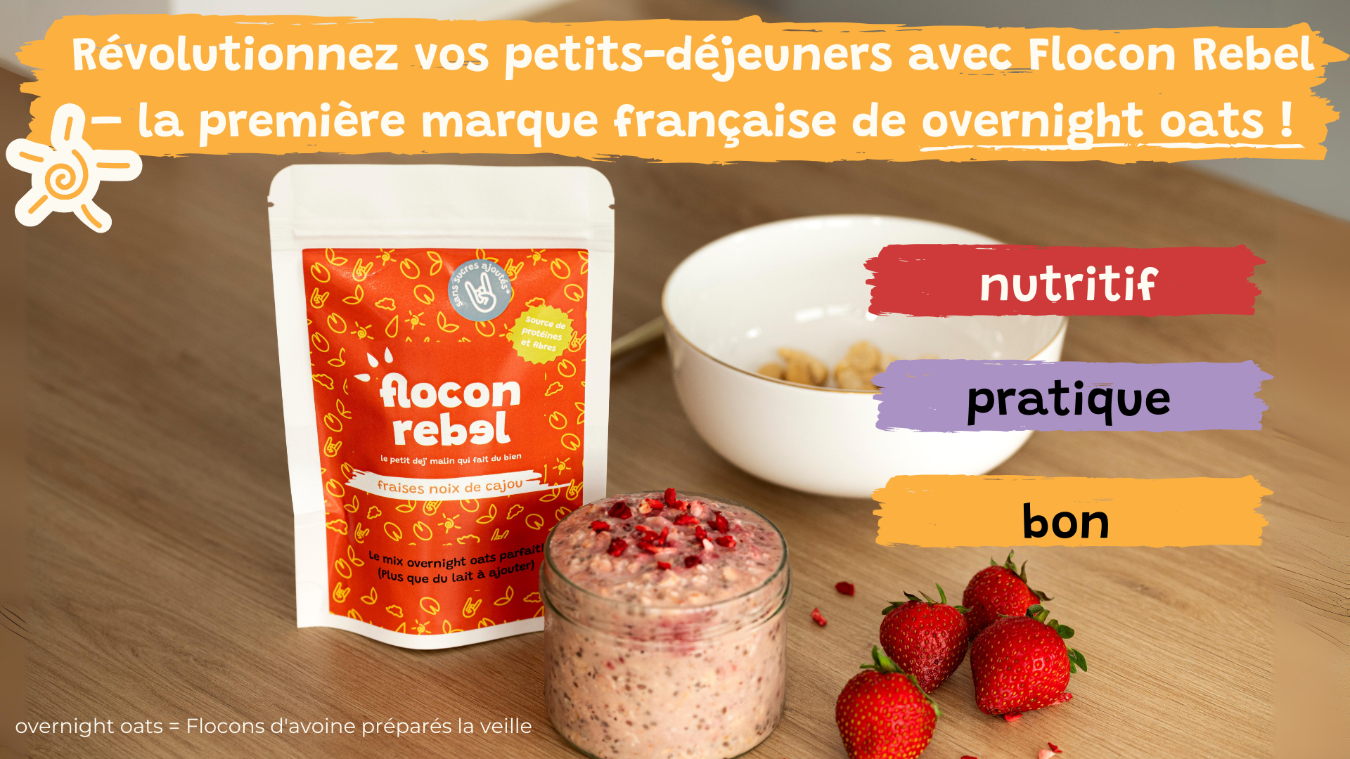 FLOCON REBEL 🥣🤘 le petit dej' malin qui fait du bien - Ulule