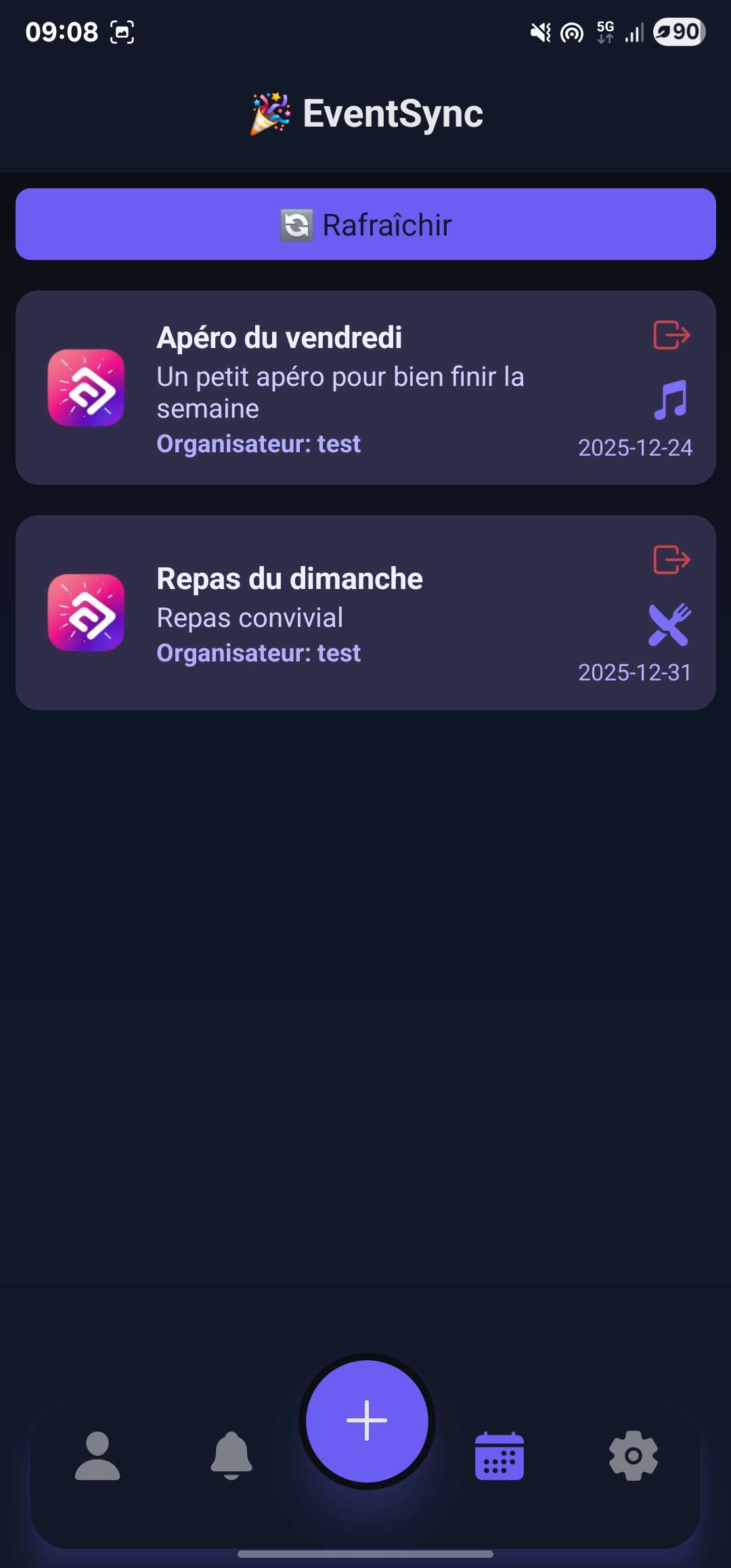 Application qui réinvente la manière d’organiser vos event