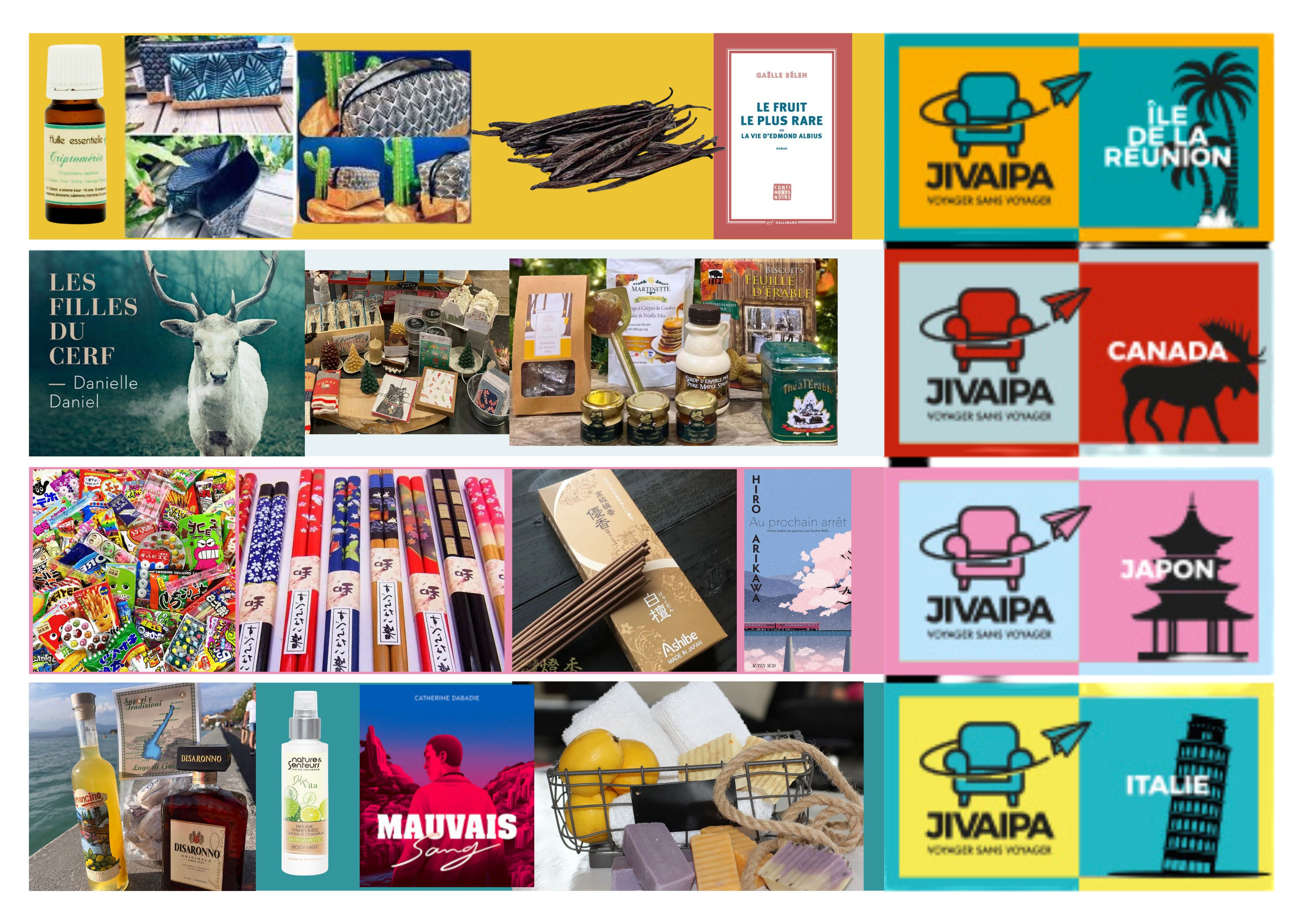 Box JIVAIPA : voyagez sans bouger de votre canapé - Ulule