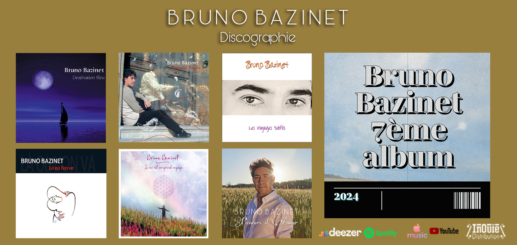 BRUNO BAZINET : 7ème album - Ulule